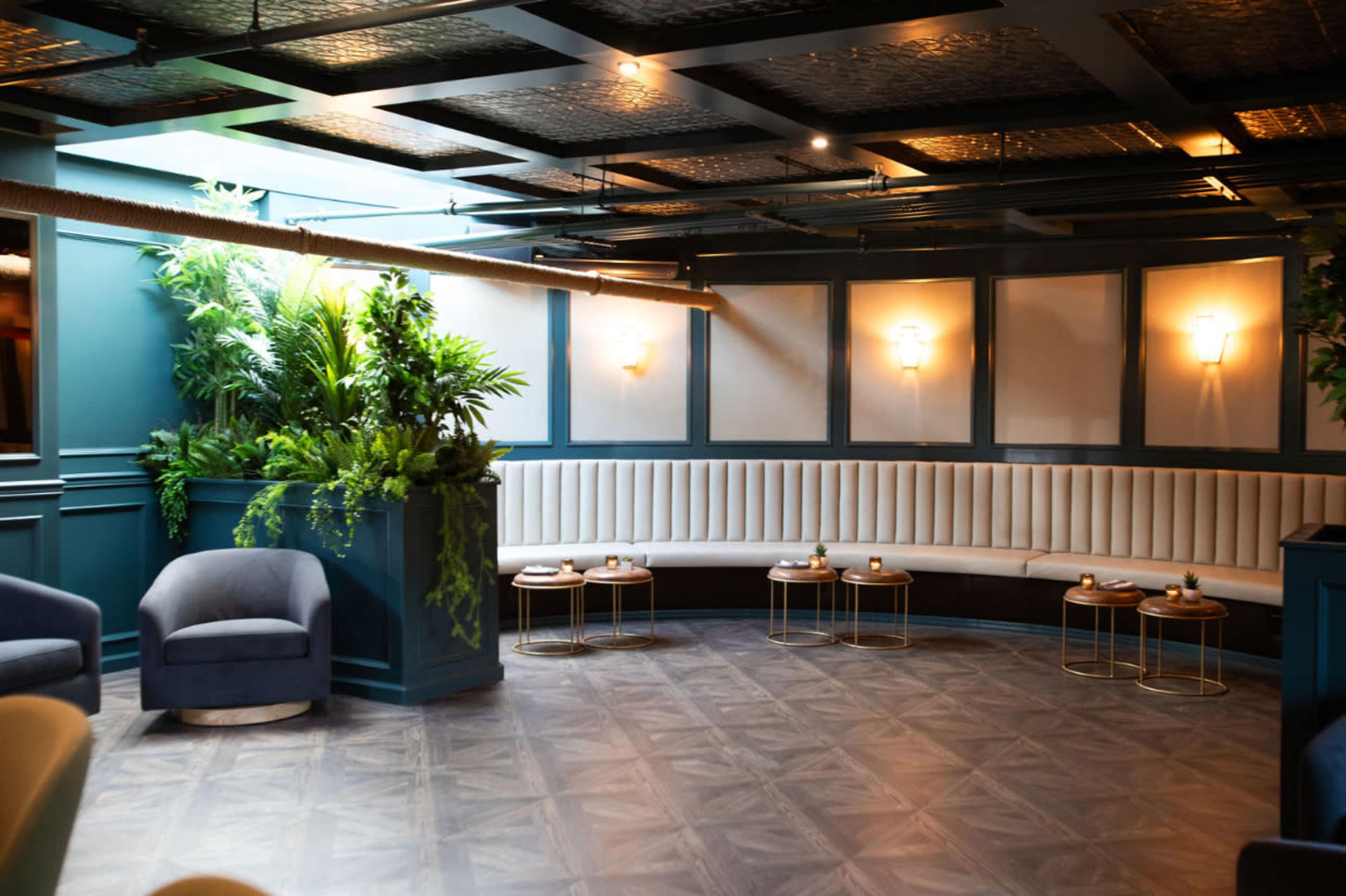 Greenpoint bar and events space with skylights and 60ft ceilings ...