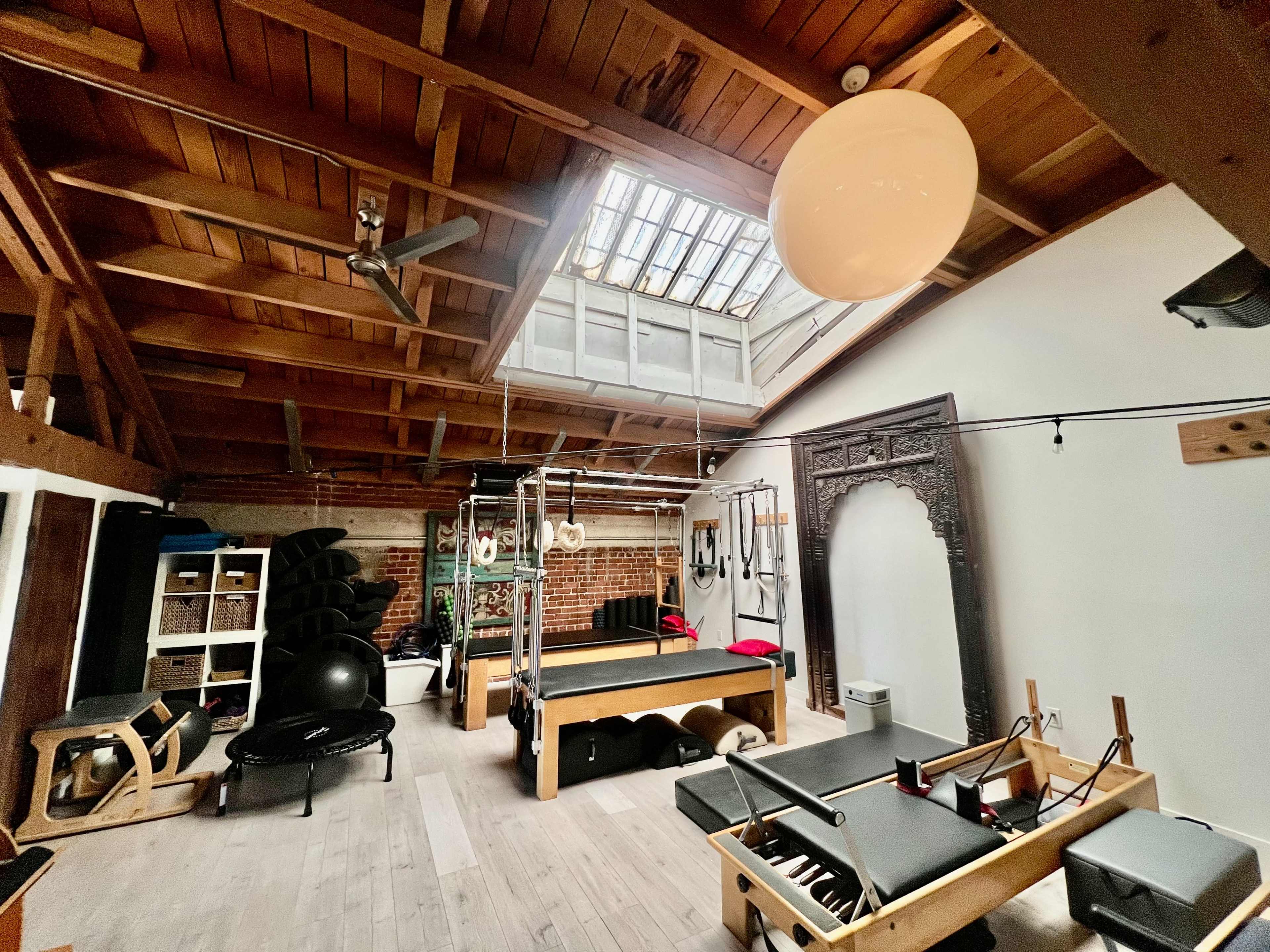 Pilates Studio with Bow-truss Ceiling, LOS ANGELES, CA | Event | Peerspace