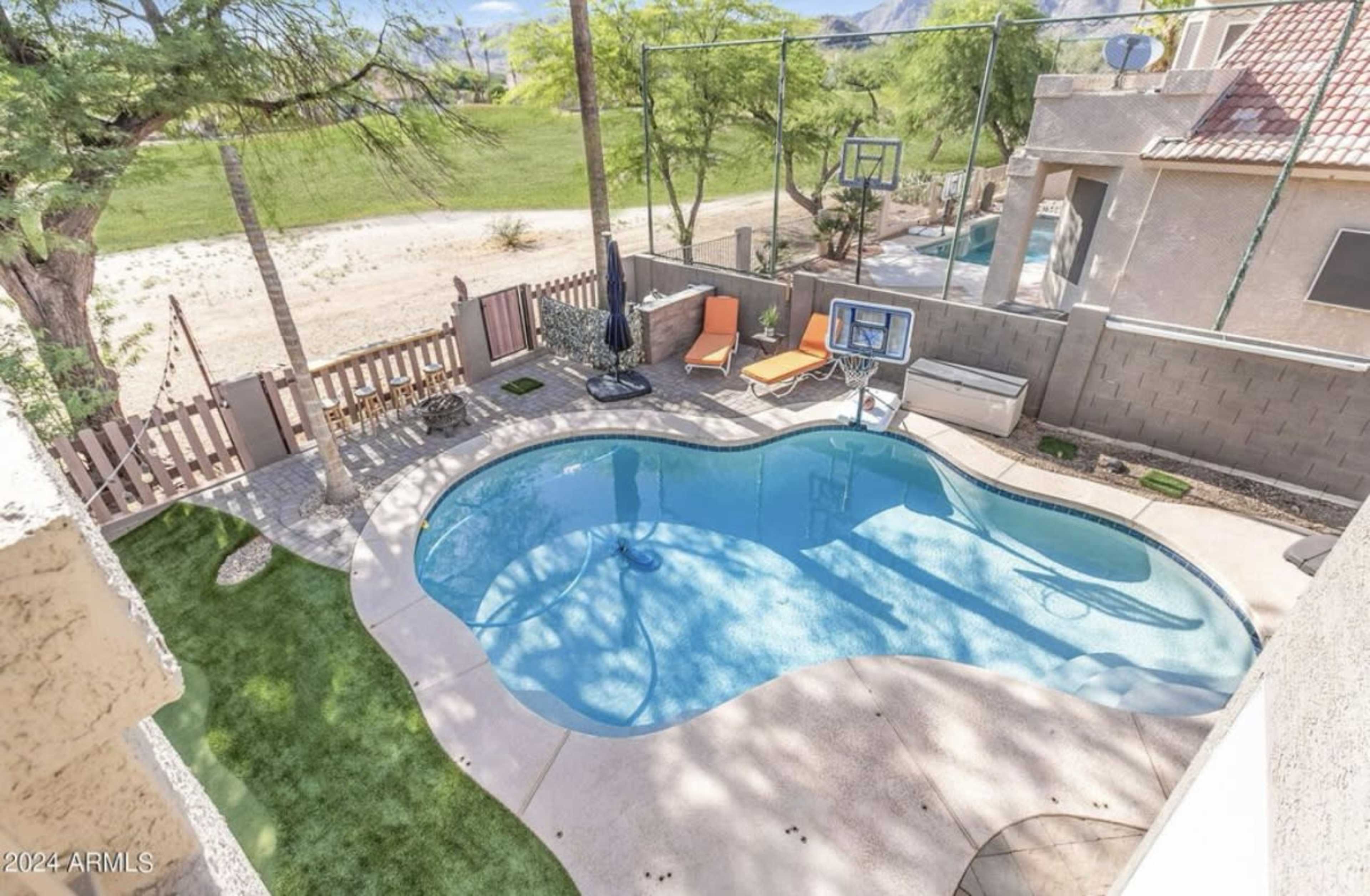 Scenic Backyard Oasis in Gated Golf Course Community, Phoenix, AZ ...