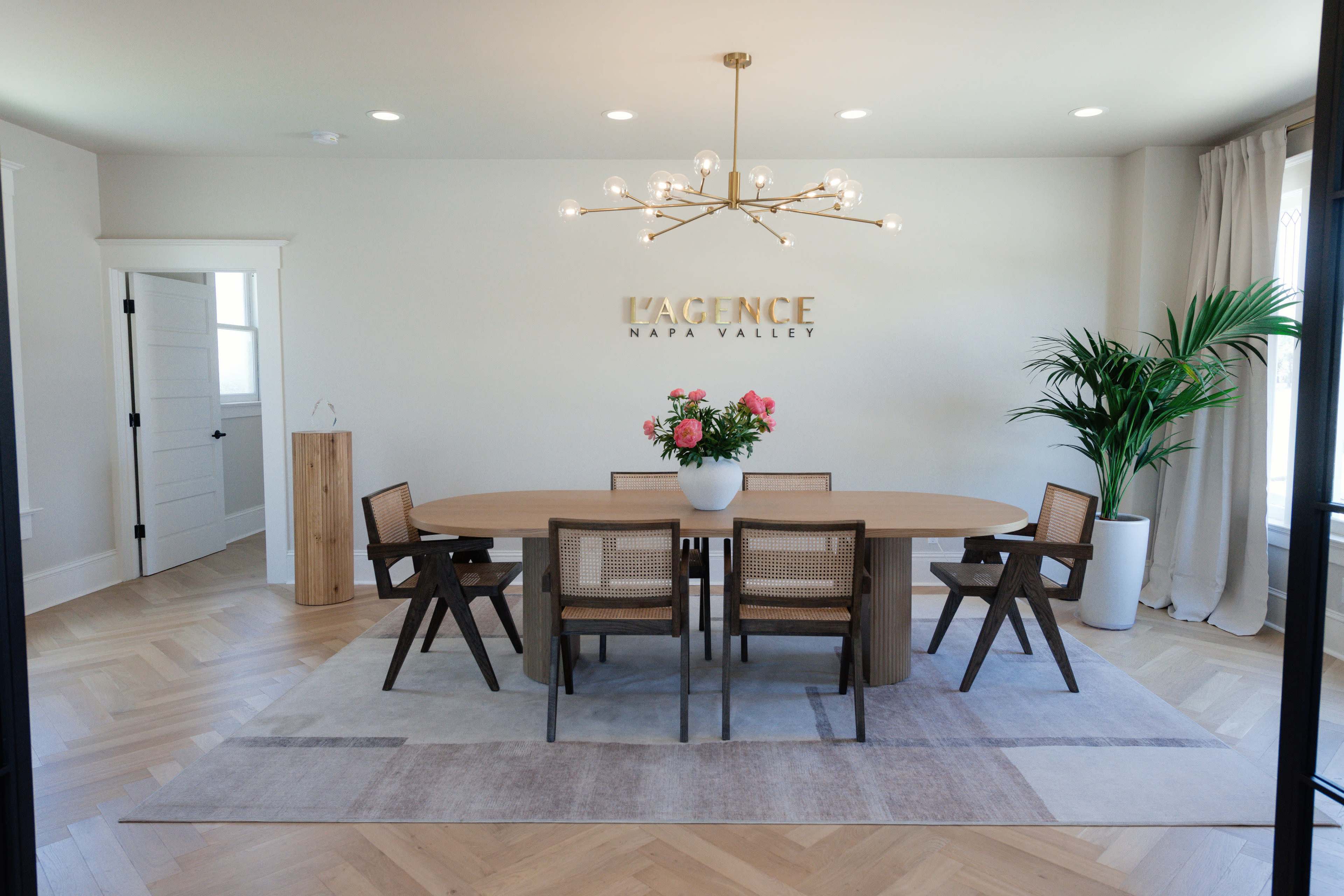 L' AGENCE Napa Valley | Chic Parisian-style Conference room in Downtown ...