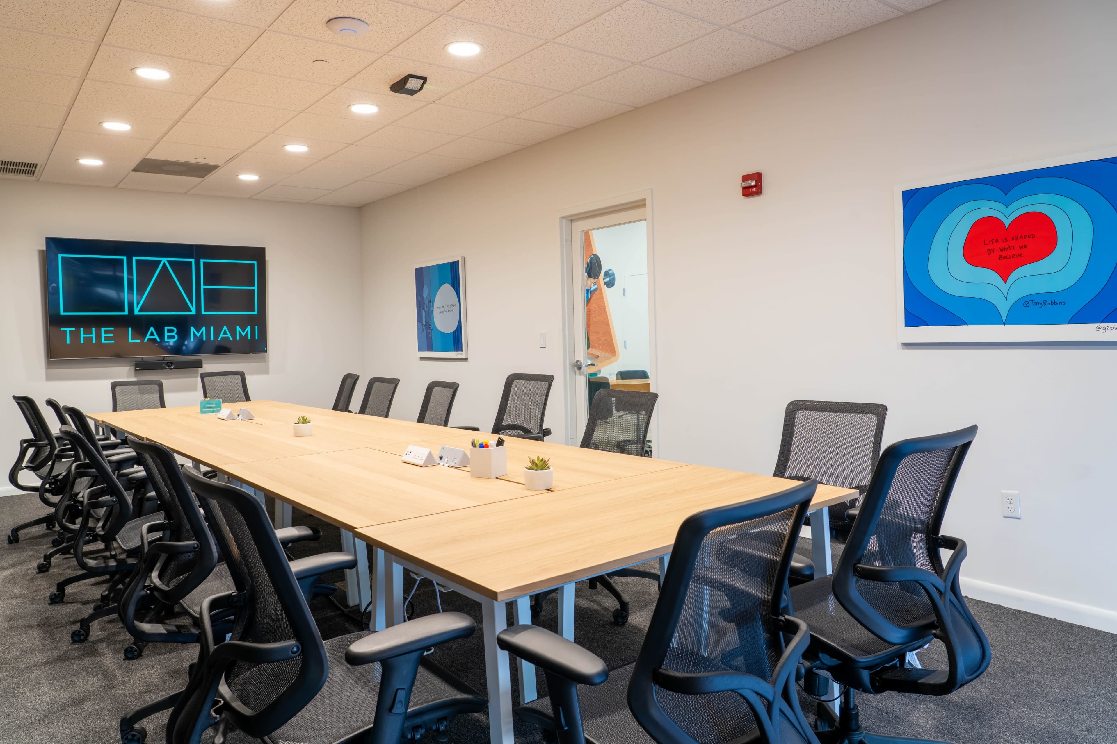 The LAB Miami | Formal 20-Person Boardroom in Wynwood, MIAMI, FL | Off-Site | Peerspace