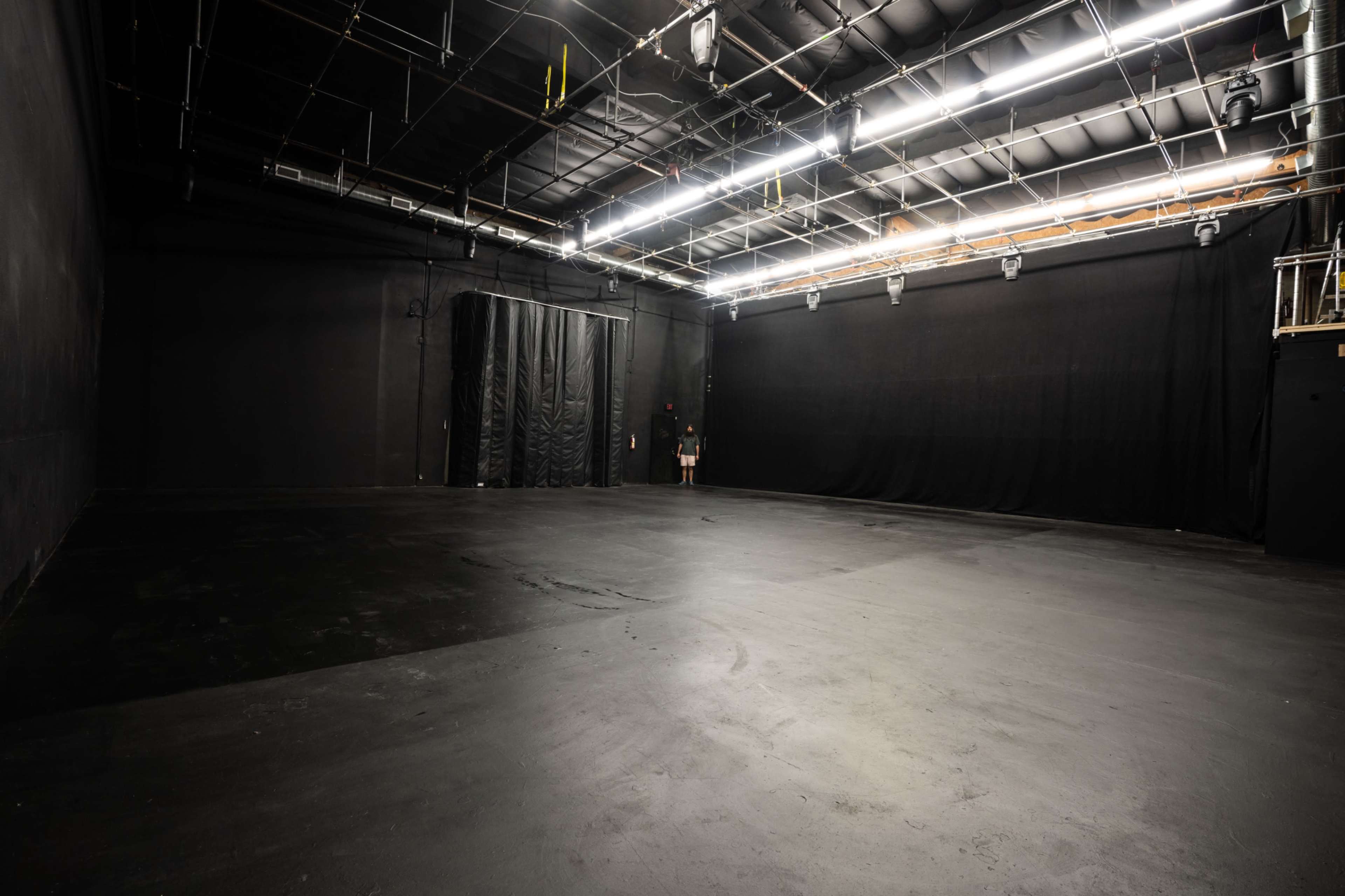 Stay Lucky Studios | Black Void Stage - Light Grid - Production Office ...