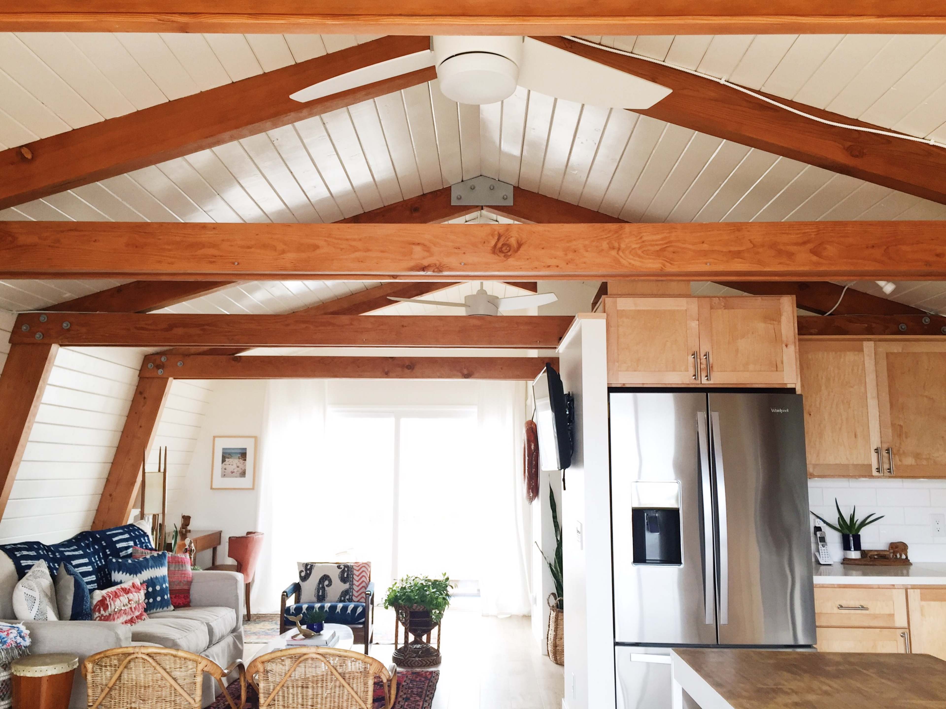 Onboard Modified A-Frame Beach House With Unobstructed Ocean And Island ...