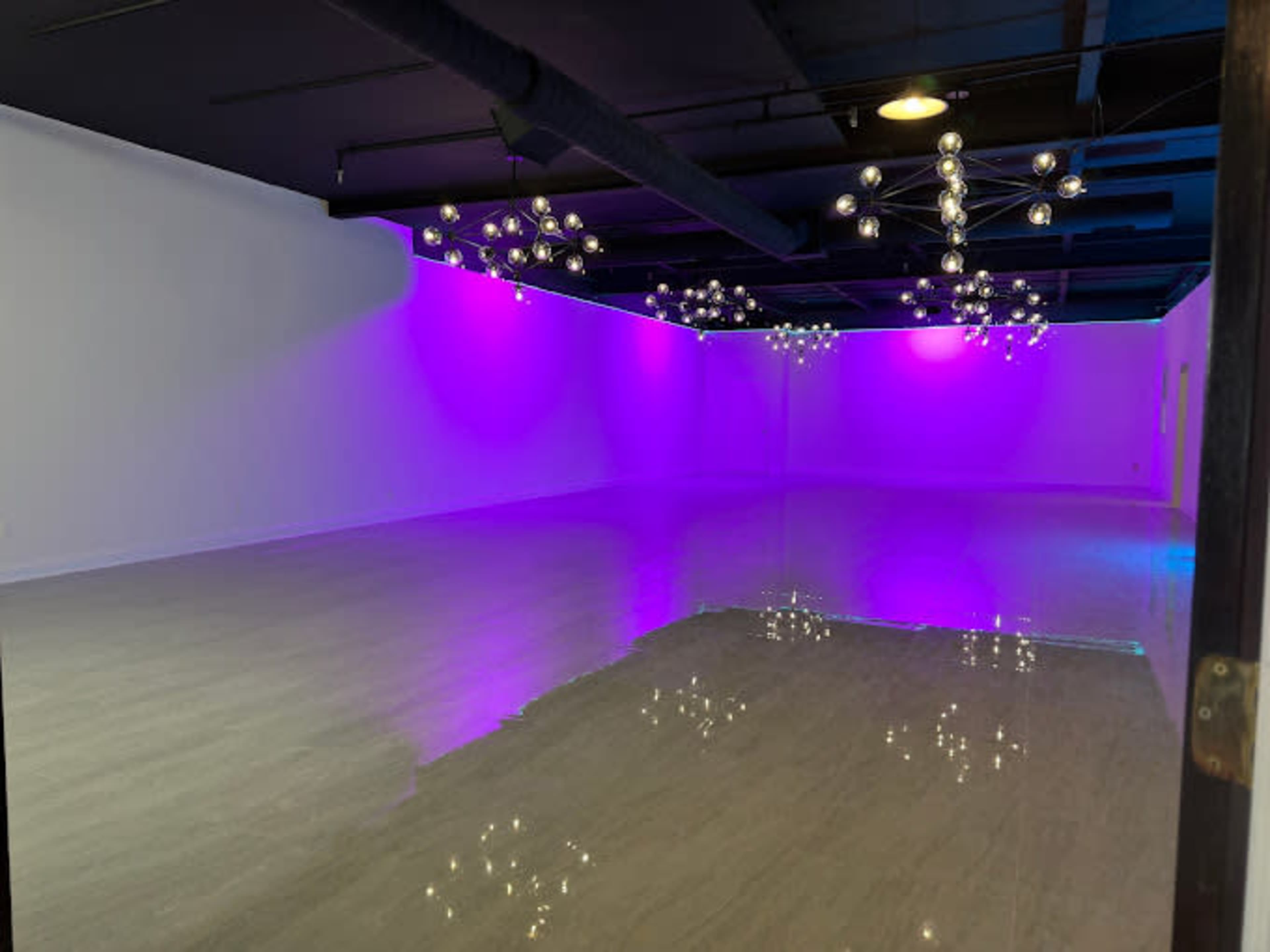 Event Space / Studio with lobby / lounge area and LED special effects ...