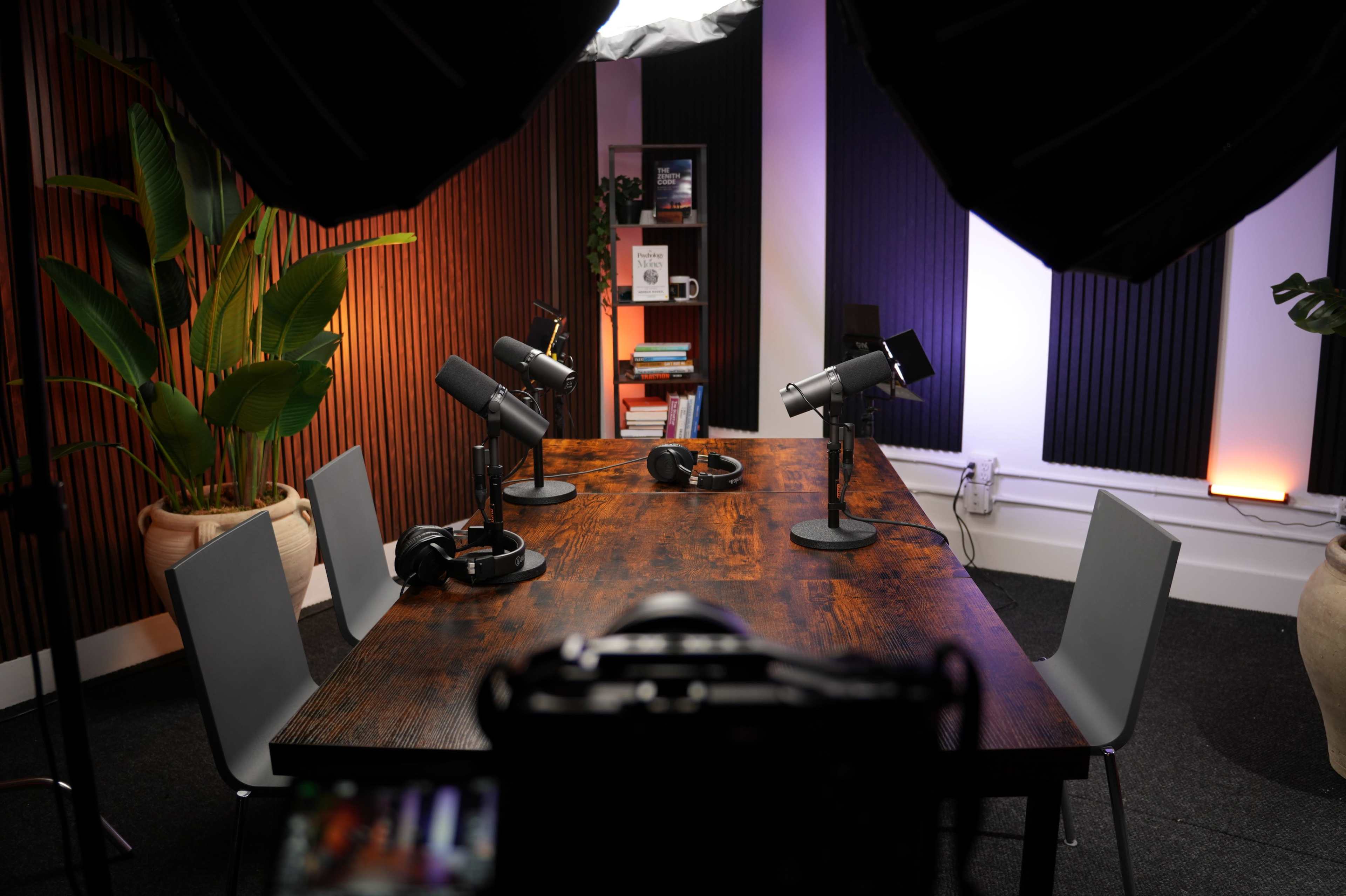 Theorist Studio | Cinematic Podcast Studio, Midtown NYC (3x Video ...