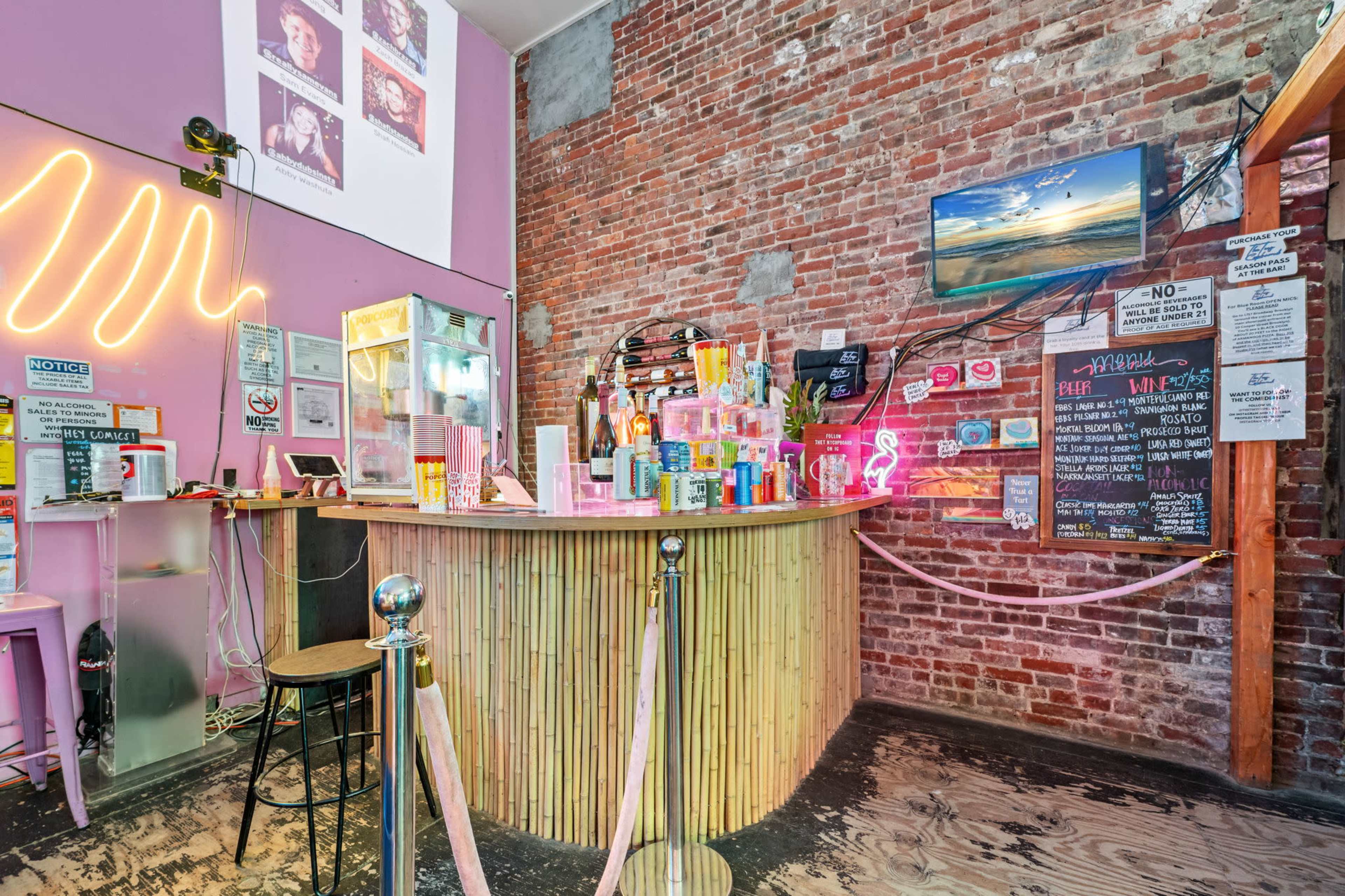 Cute Theater with Stage, Bar, Lights, Sound System, and Video System ...