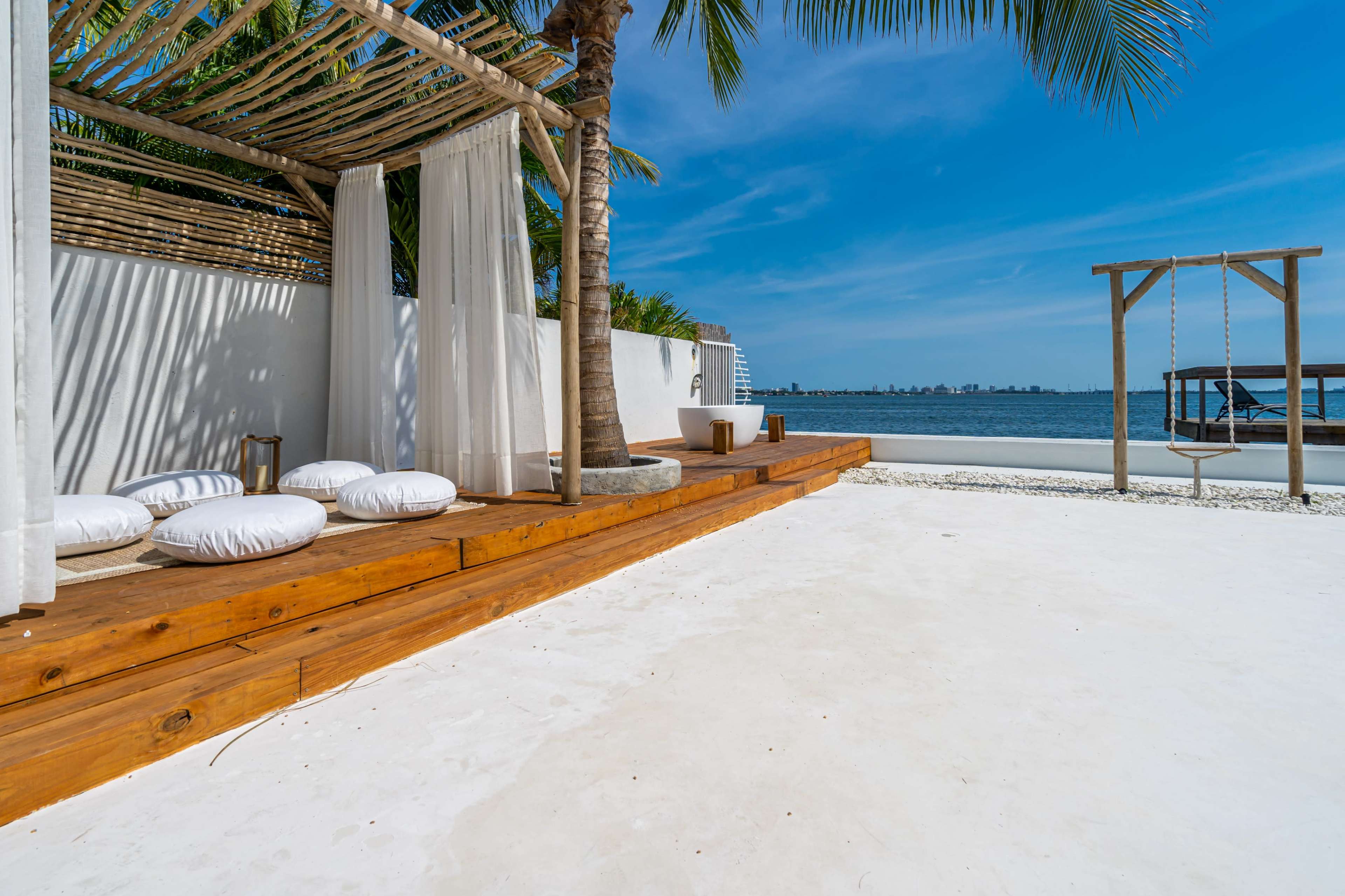 Casa Gaia | Bali/Tulum Style Backyard! Biscayne Bay Waterfront- Perfect ...
