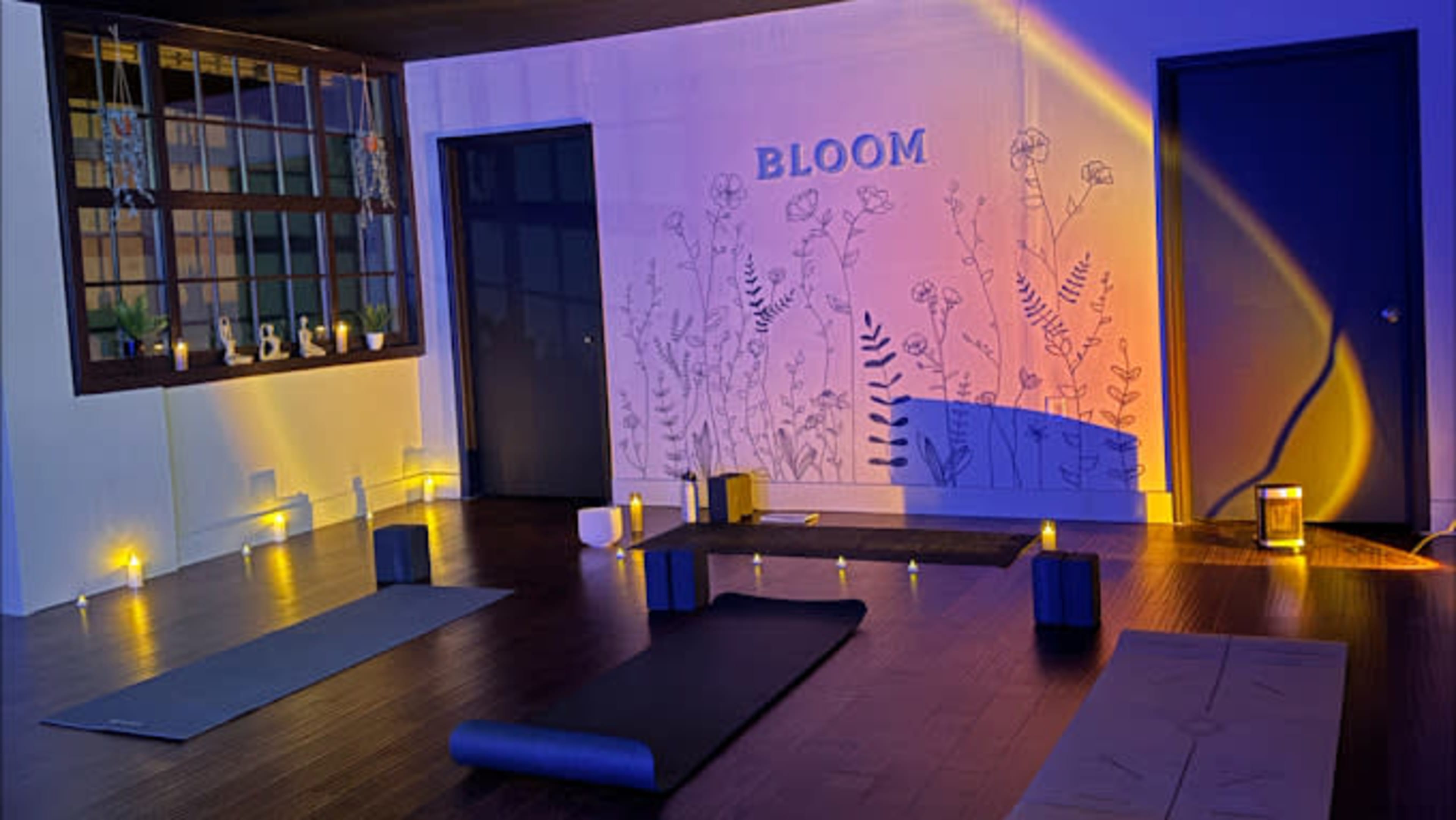 Suburban yoga studio loft with plenty of room for other workshops or ...