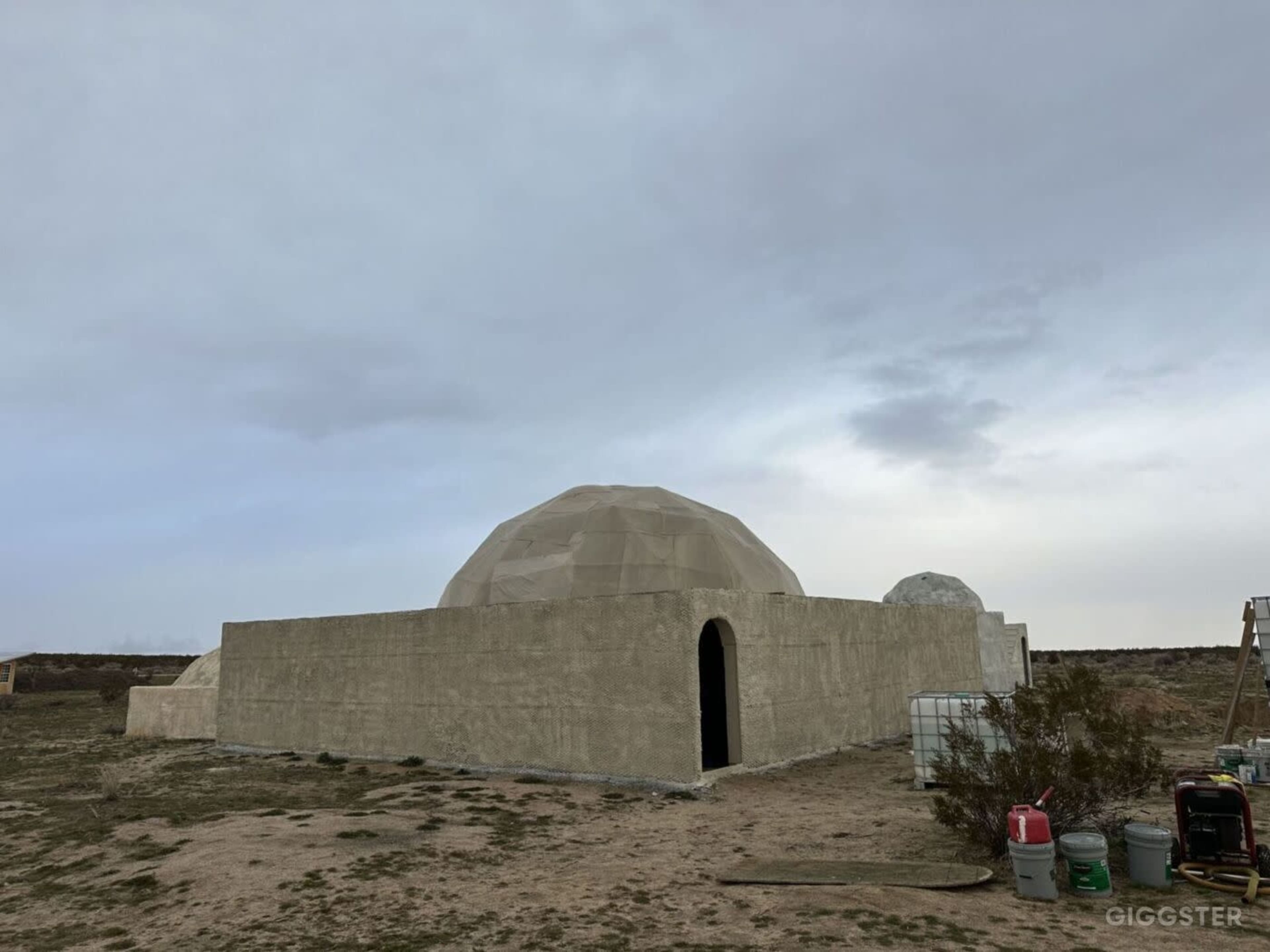 Open Desert Land Middle Eastern Sci-fi Trenches, Lancaster, CA ...