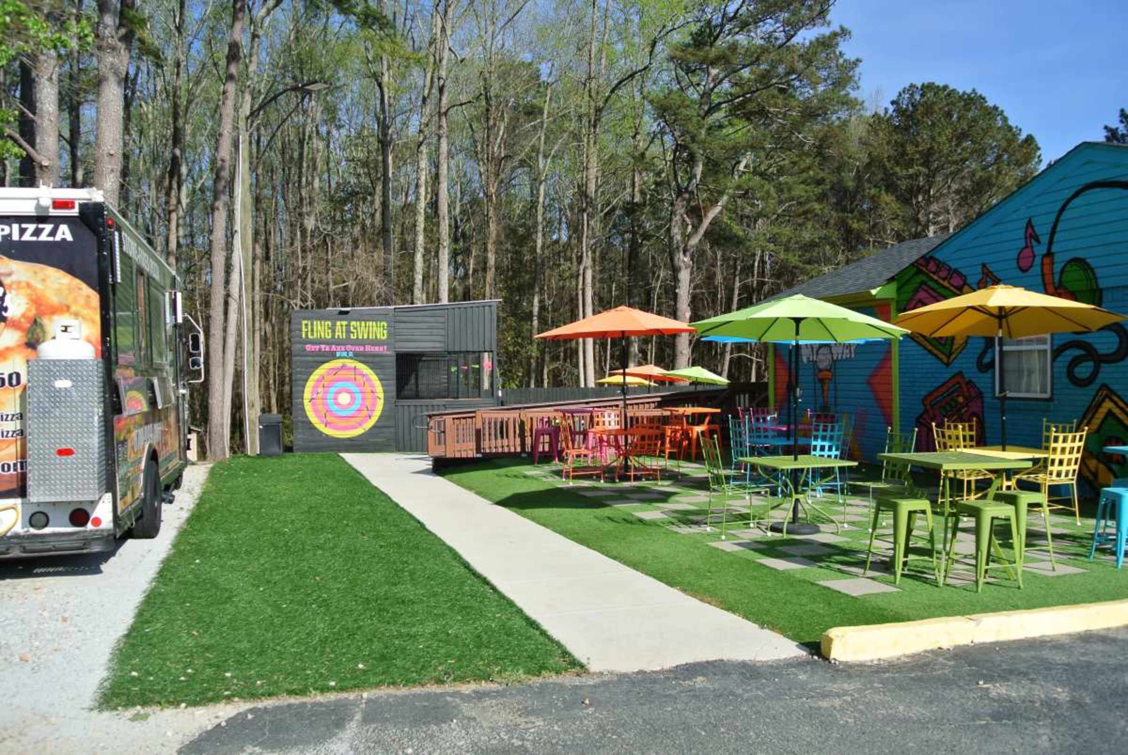 South Atlanta's Mini Golf & Axe Throwing with Vibrant 80's Vibes ...