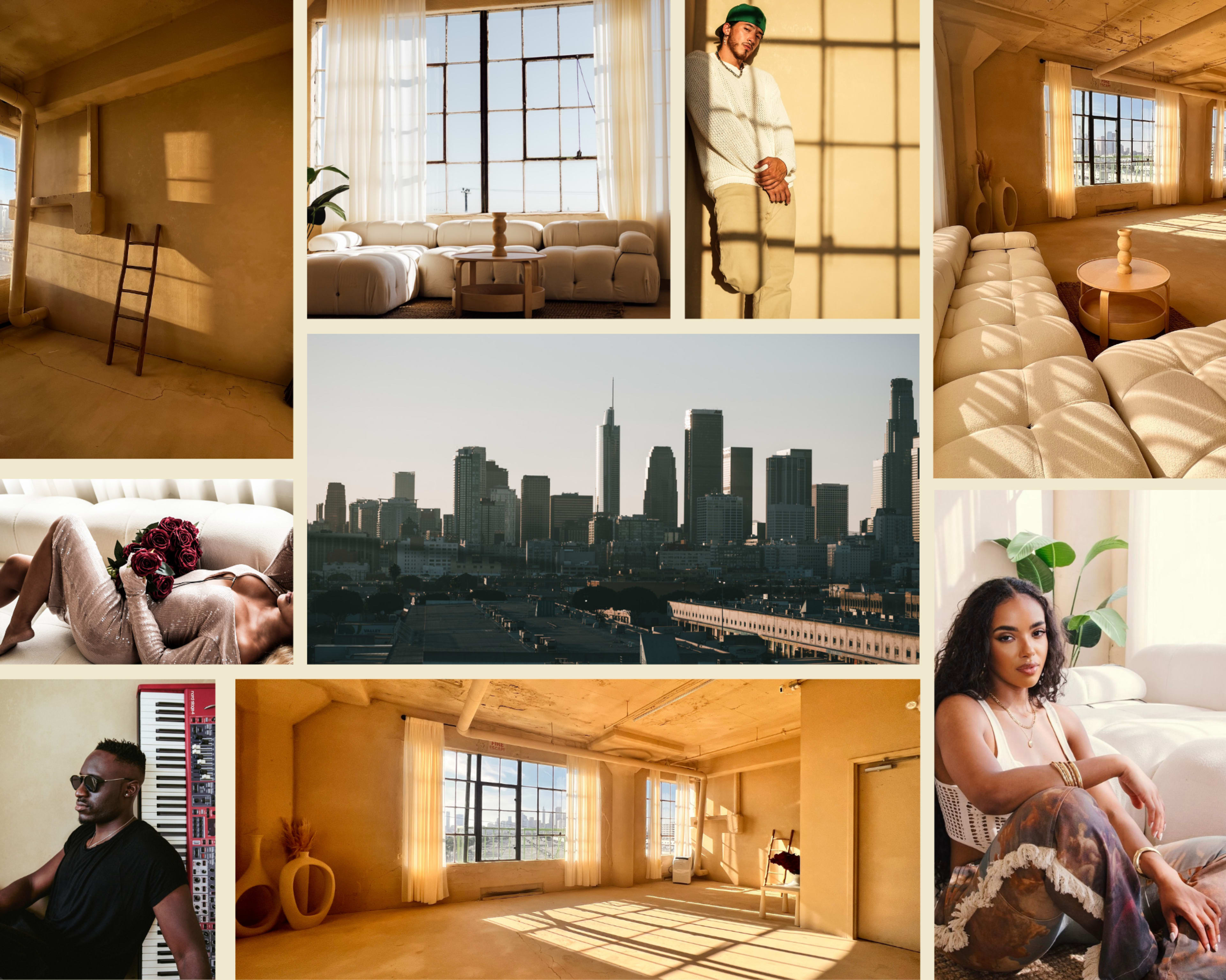 Skyline Views | Multi-set Studio | Fire Escape, Los Angeles, CA ...