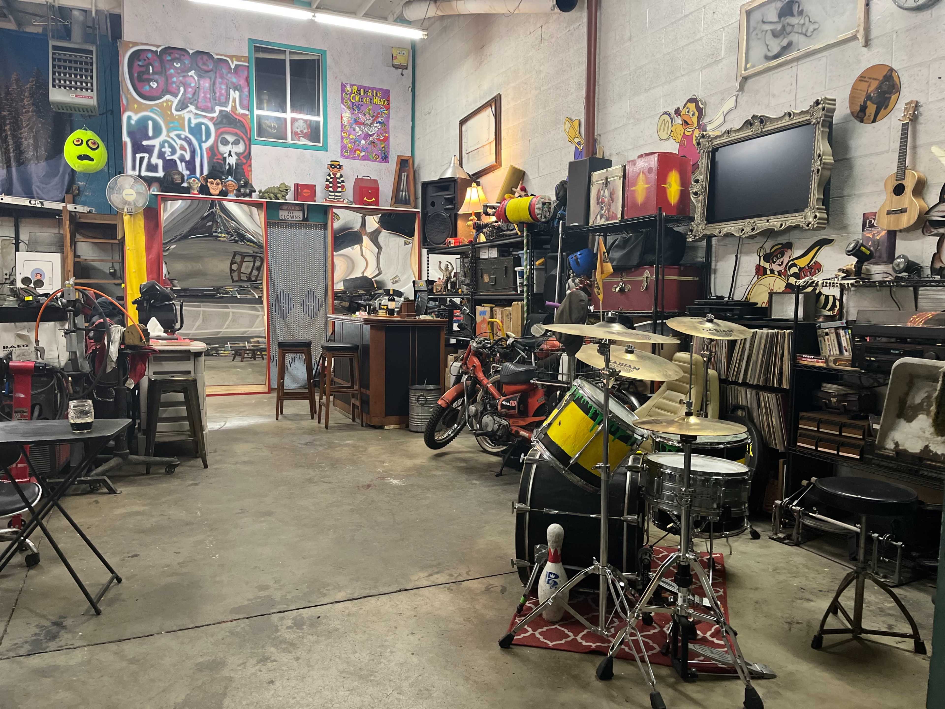 Whimsical Storage and Workshop Space with Oddities, Los Angeles, CA ...