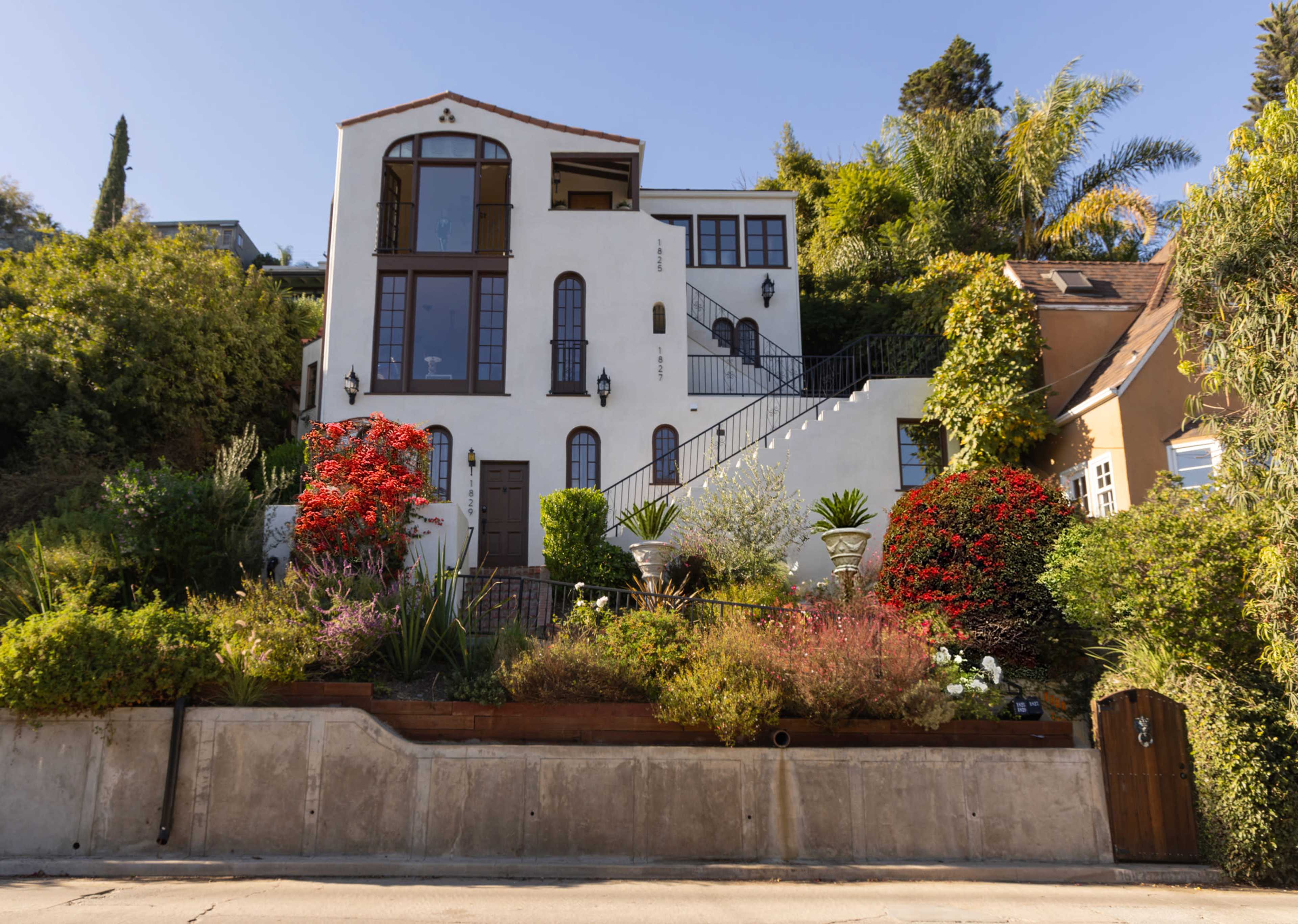 Hillside Spanish Colonial Villa w/ Stunning Views, Los Angeles, CA ...