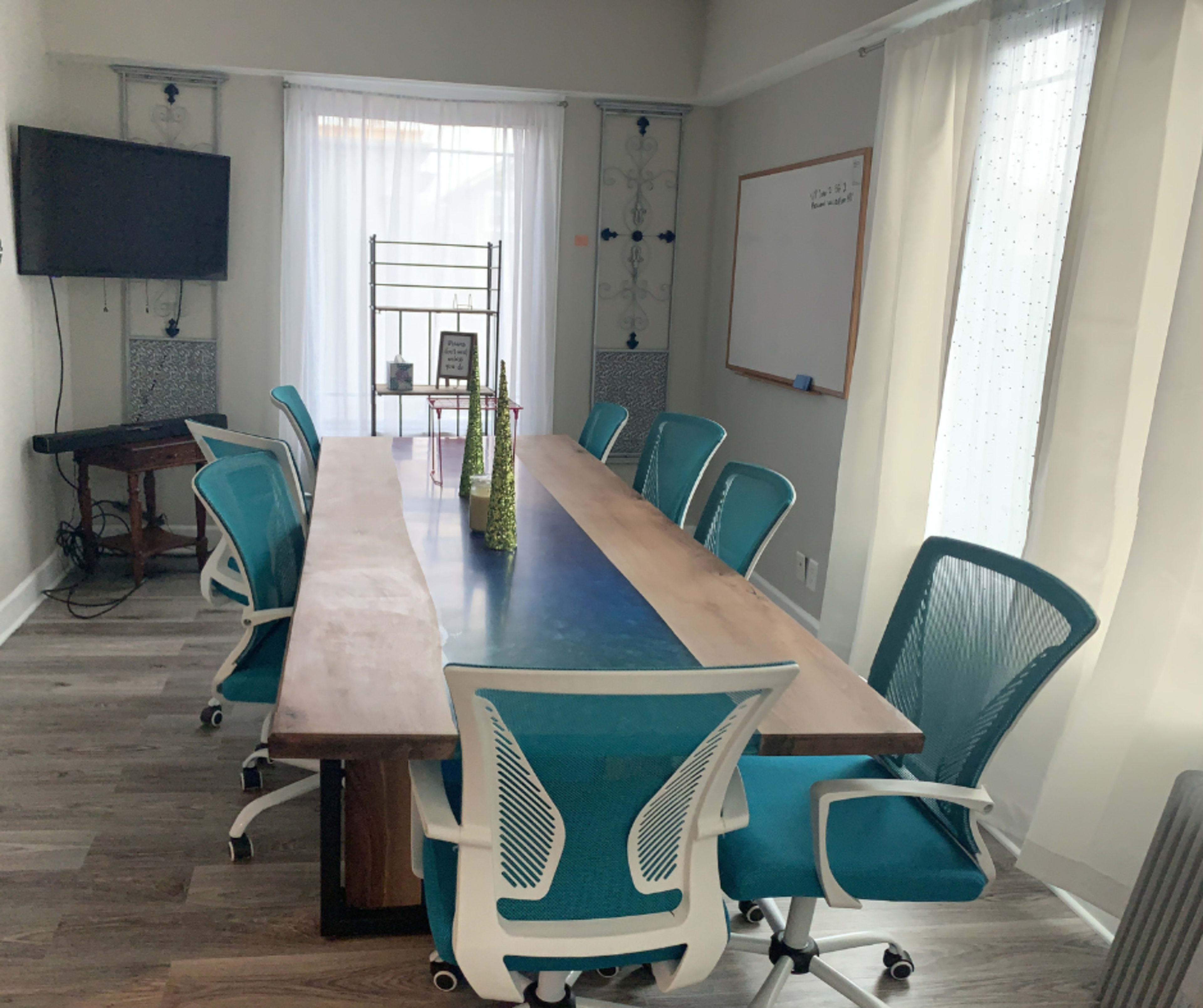 Gorgeous Conference Room with Whiteboards for Meetings up to 8 ...
