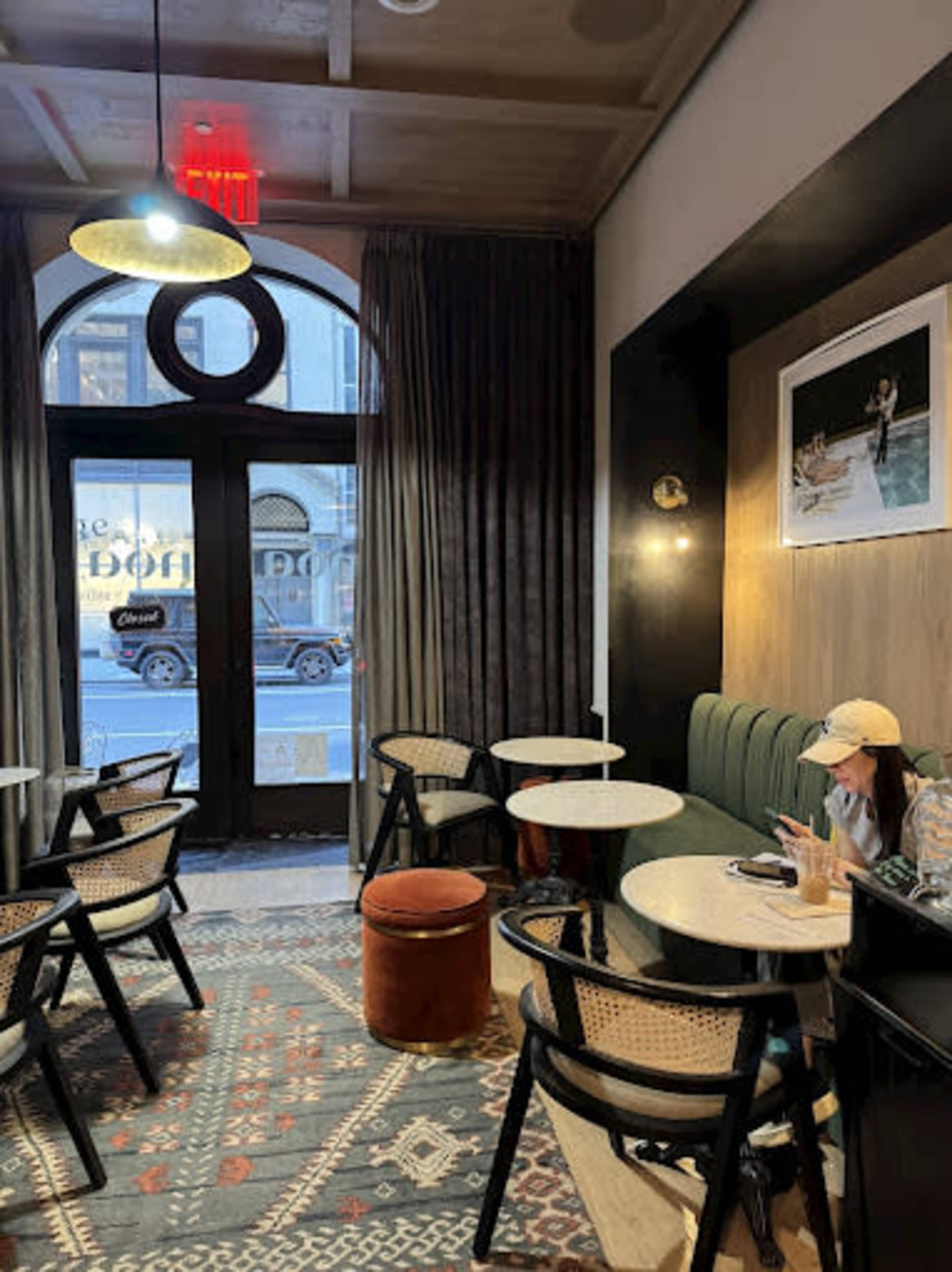 Chic Manhattan Café with Cozy Mini Bar & Catering Options, New York, NY ...