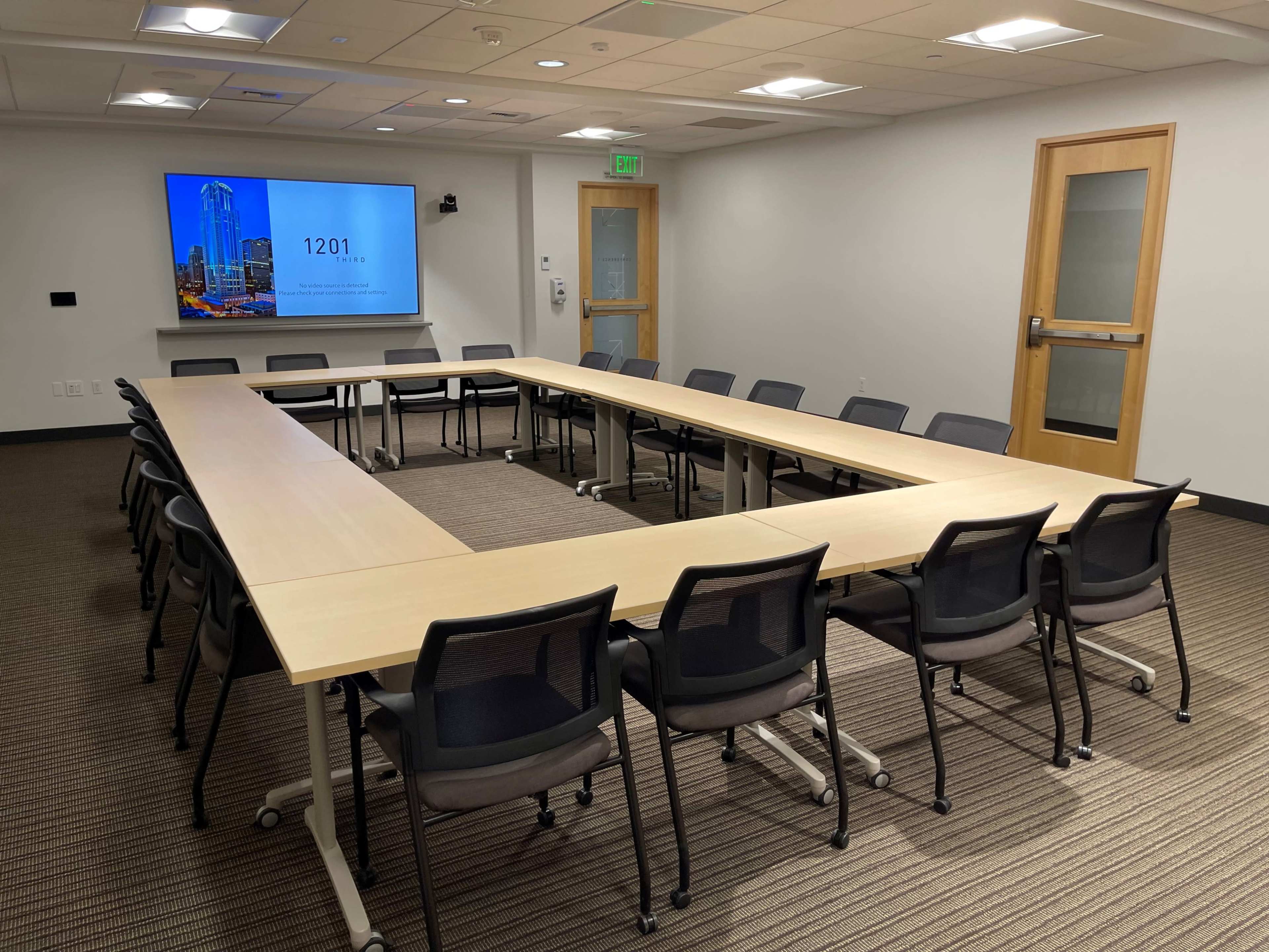 Tower 1201 | Downtown 20 Person Conference Room with Hybrid Meeting ...