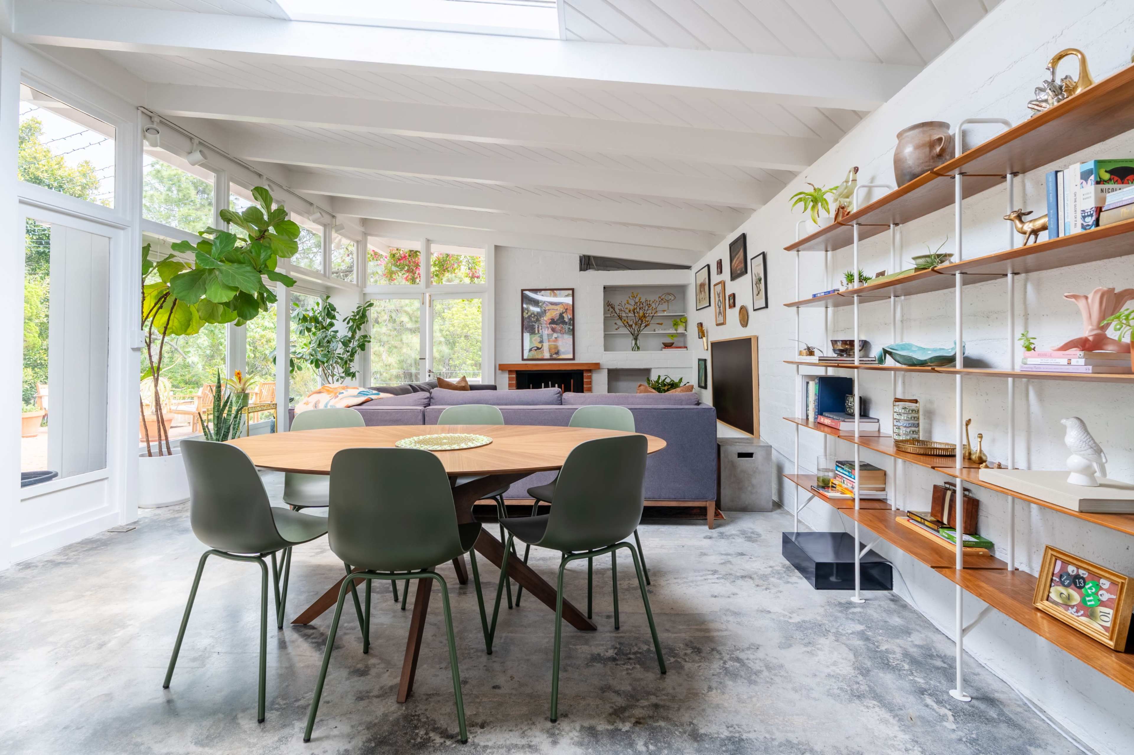 Bright Midcentury Canyon Home with Lush Back Patio & Detached Office ...