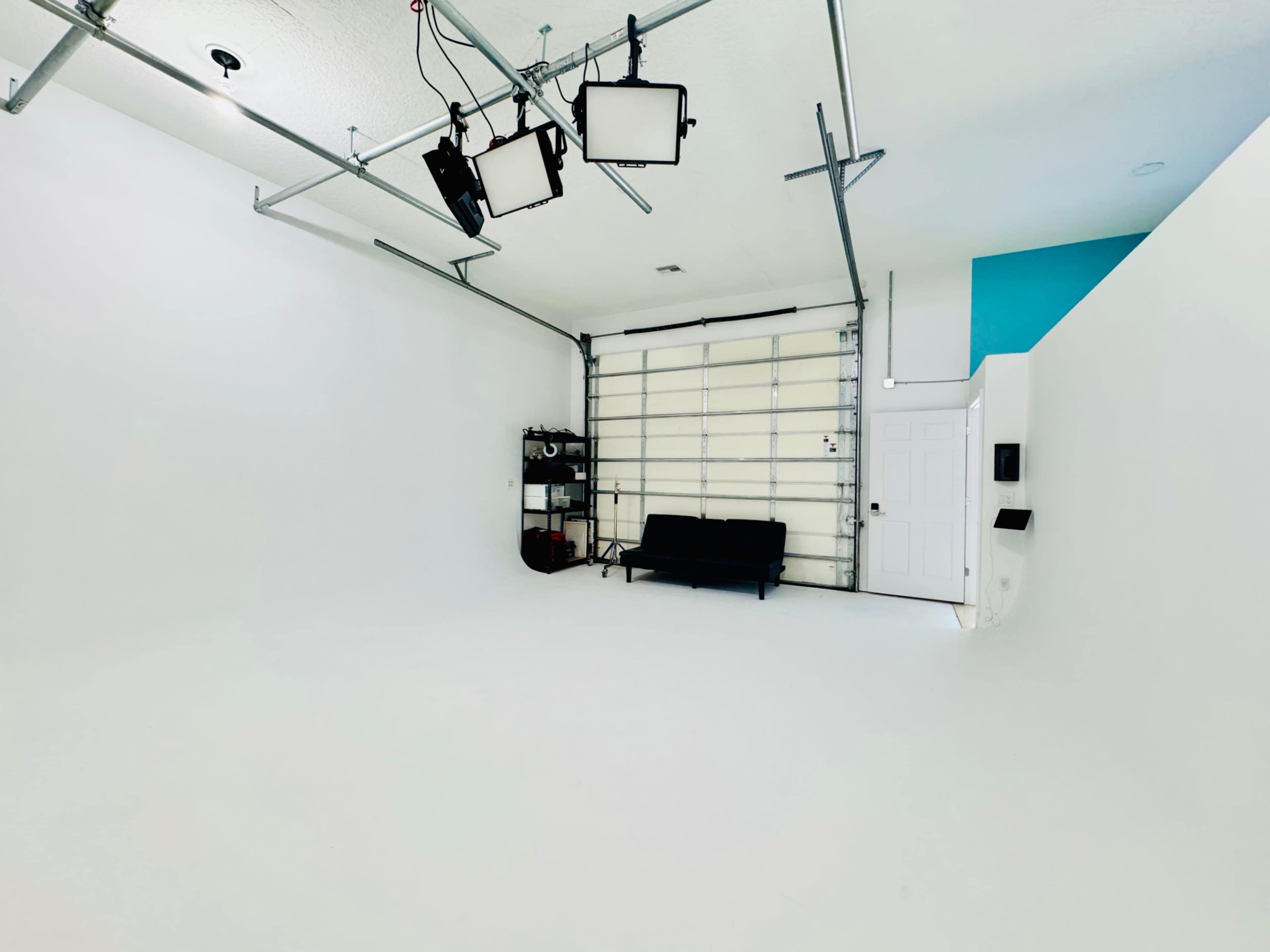 Lightbox Studio | Infinite White Cyc Wall with custom RGB lights ...