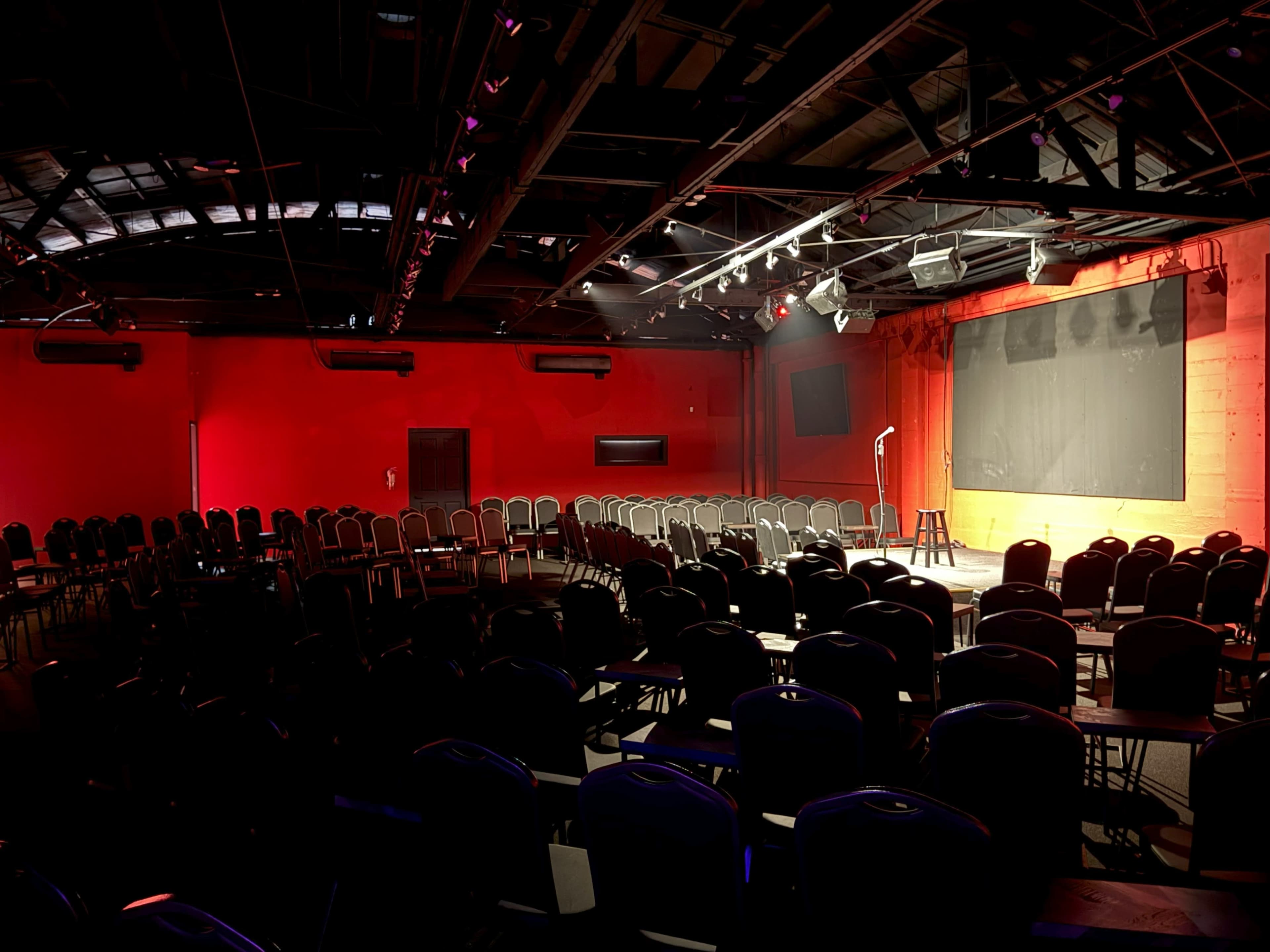 Downtown Los Angeles event space with removable stage and sound system ...