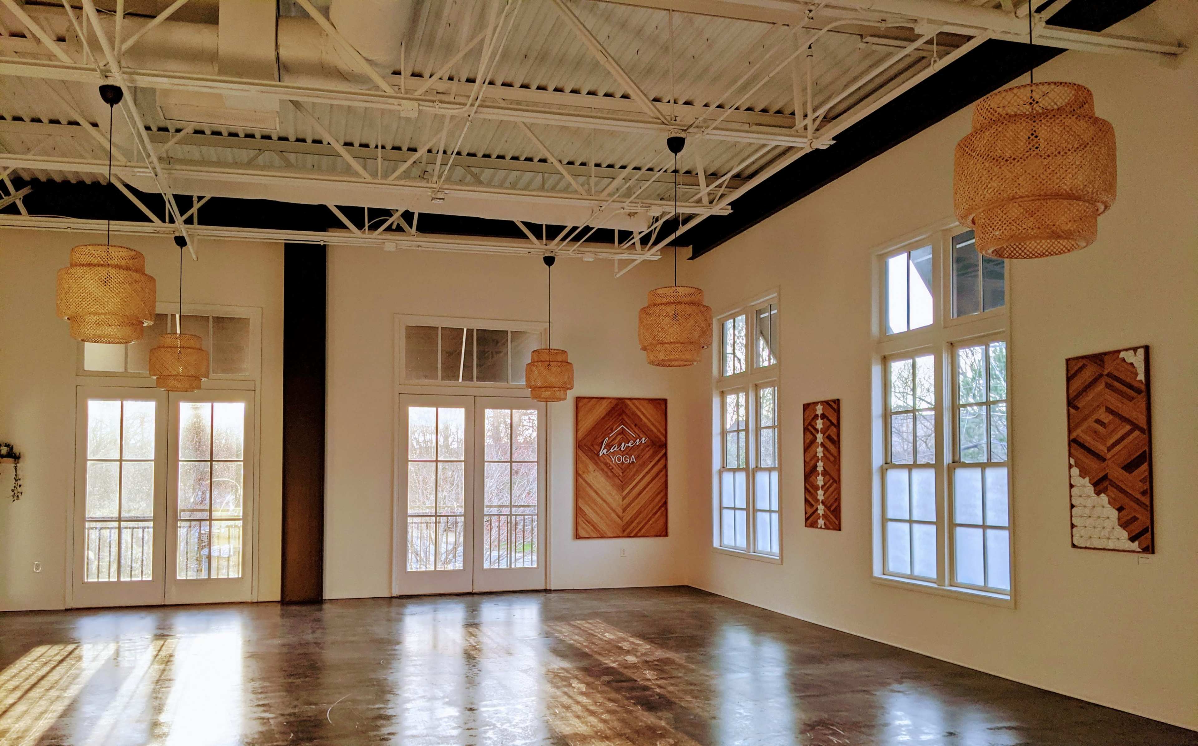 Haven Yoga ATL | Yoga Studio, 2nd Story With Floor To Ceiling Windows ...