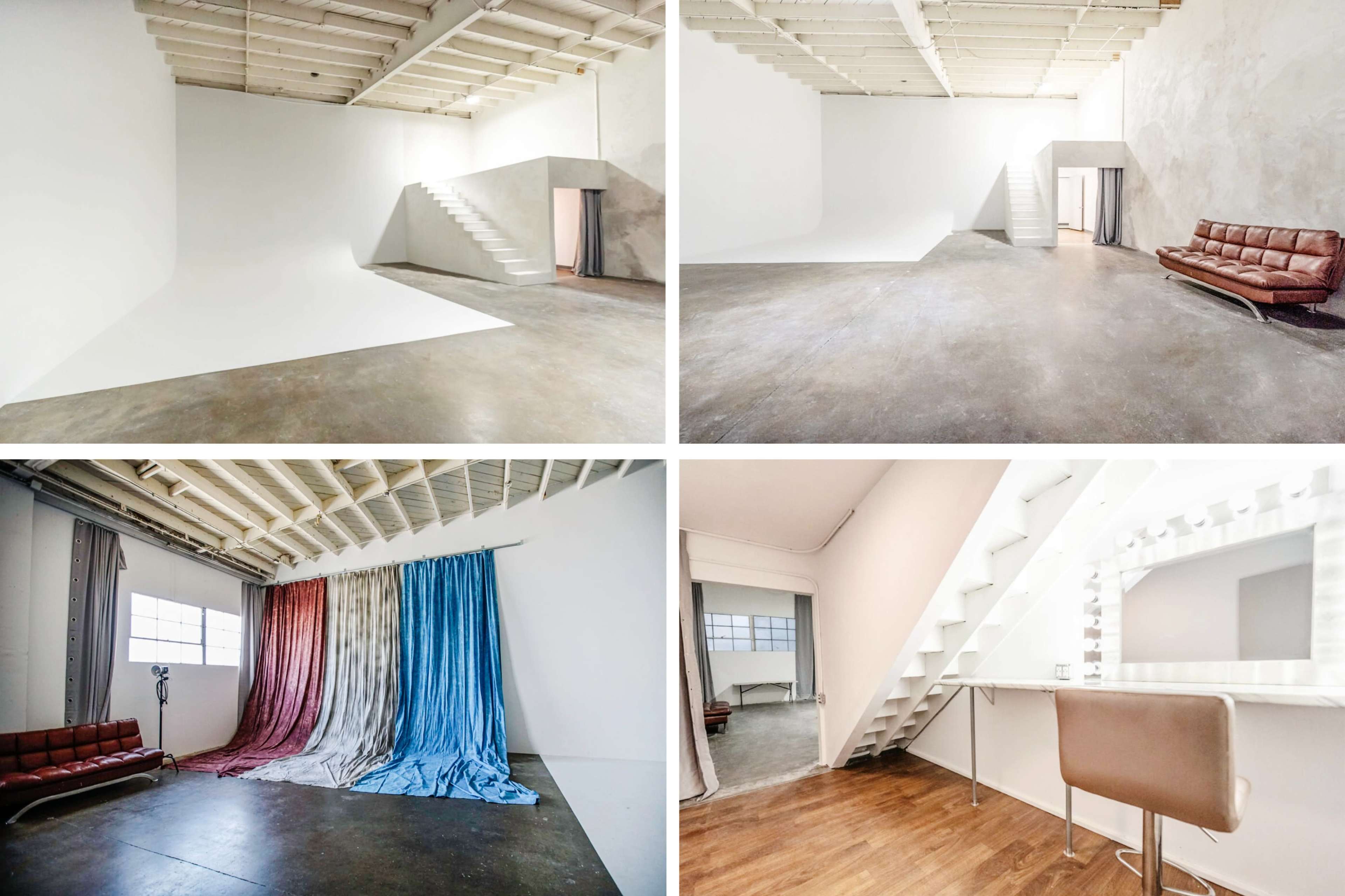Yukon-2, High-ceiling photo studio for rent with cyc wall, textured ...