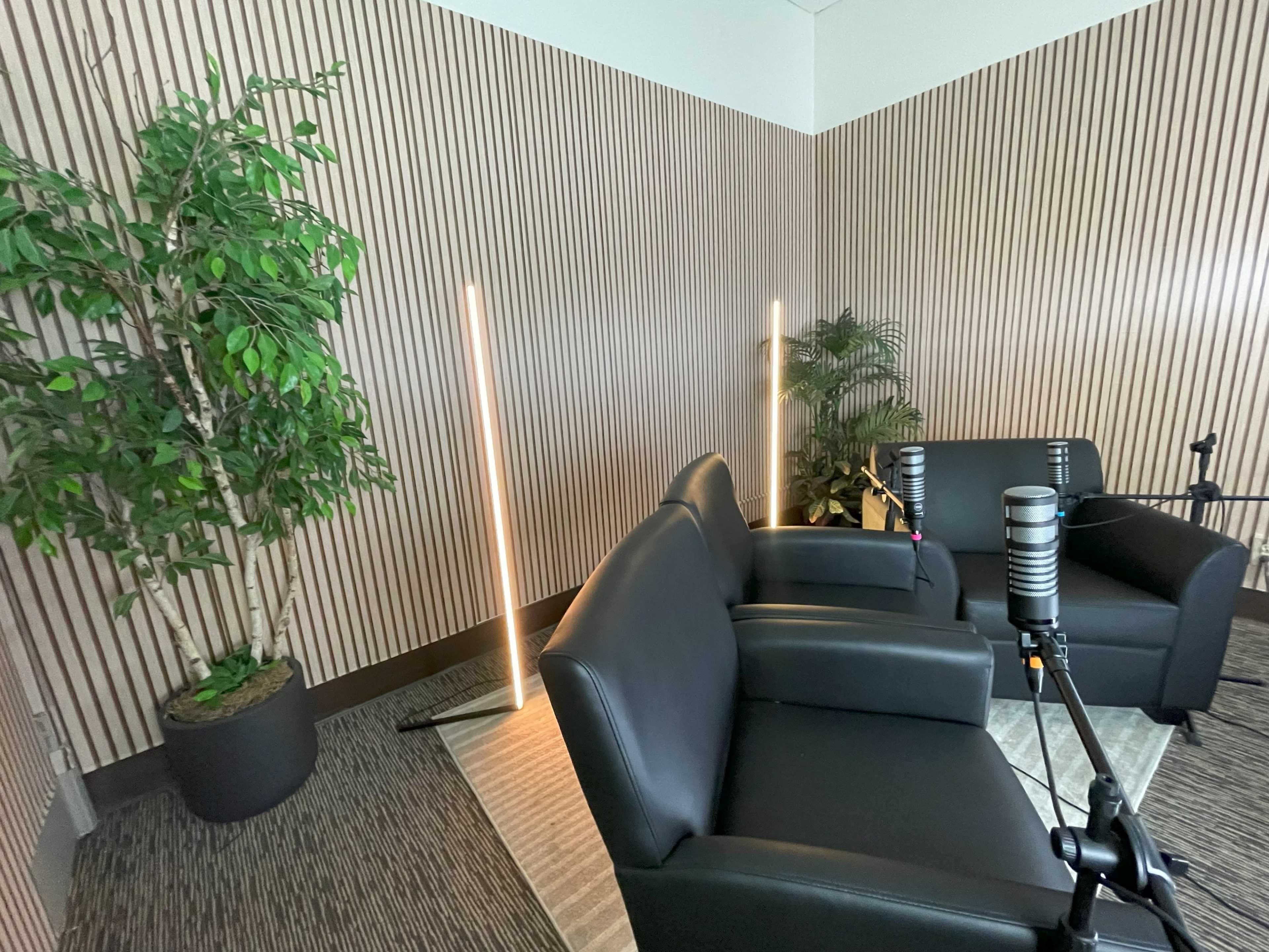 Studio for Recording or Filming Social Media Contents Podcast Videos ...