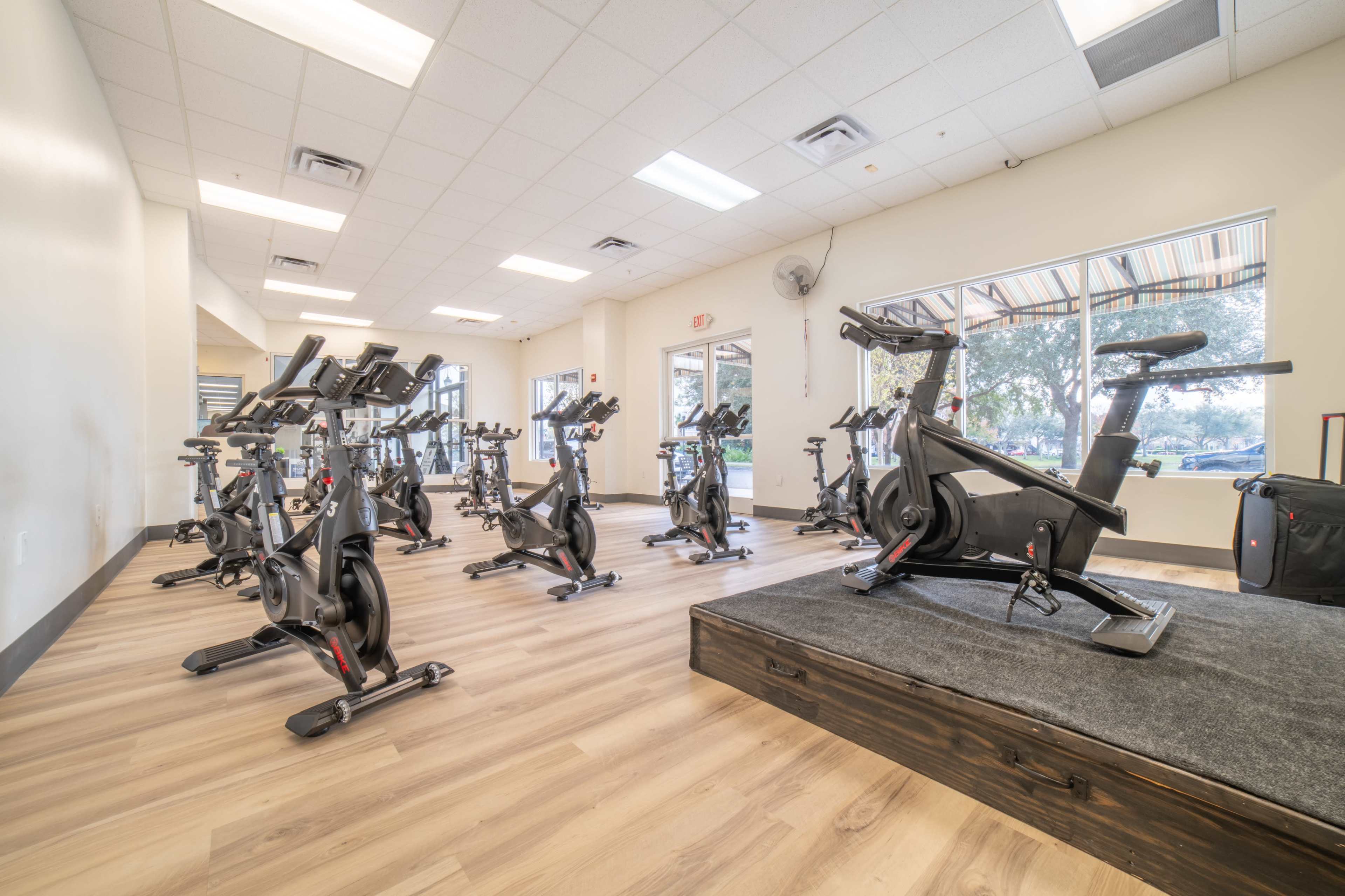 Modern Gym Studio and Bike Room, Orlando, FL | Event | Peerspace