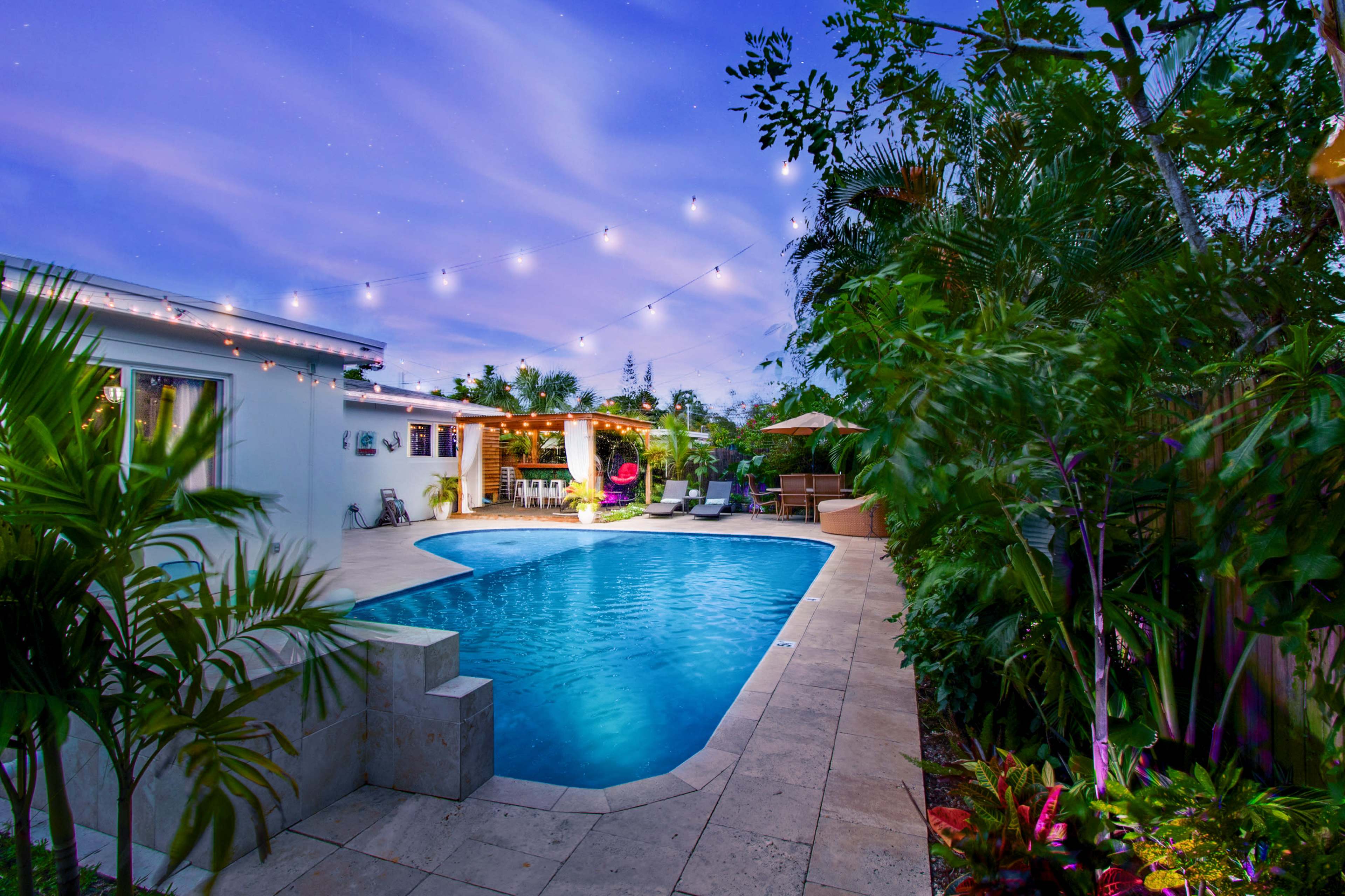 🌴3BR HEATED and Salt Water Pool Home | FTL Airport/Beaches/Las Olas ...