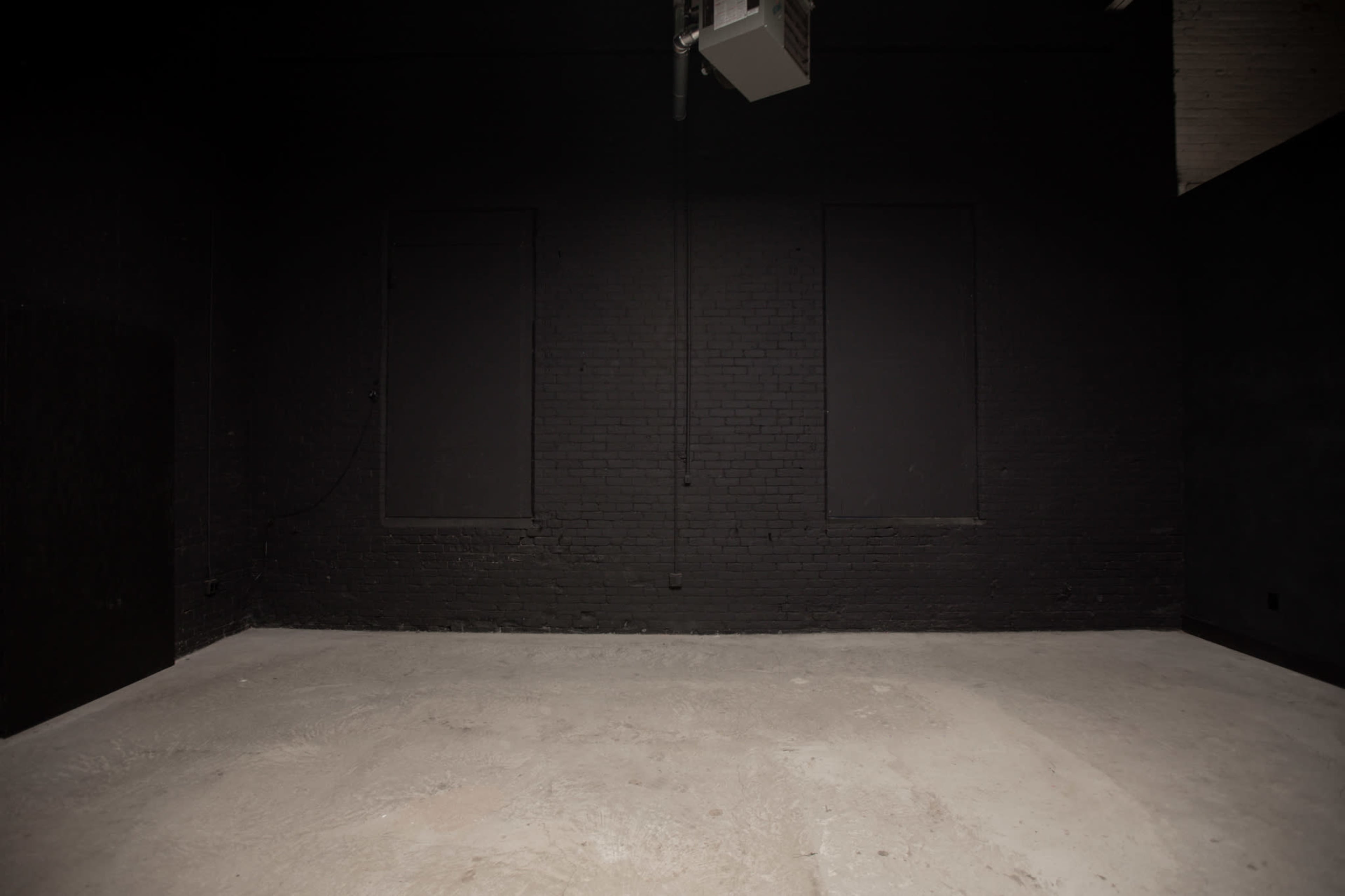 The Black Void: Limewash Wall, Black Brick, Hamilton | Production ...