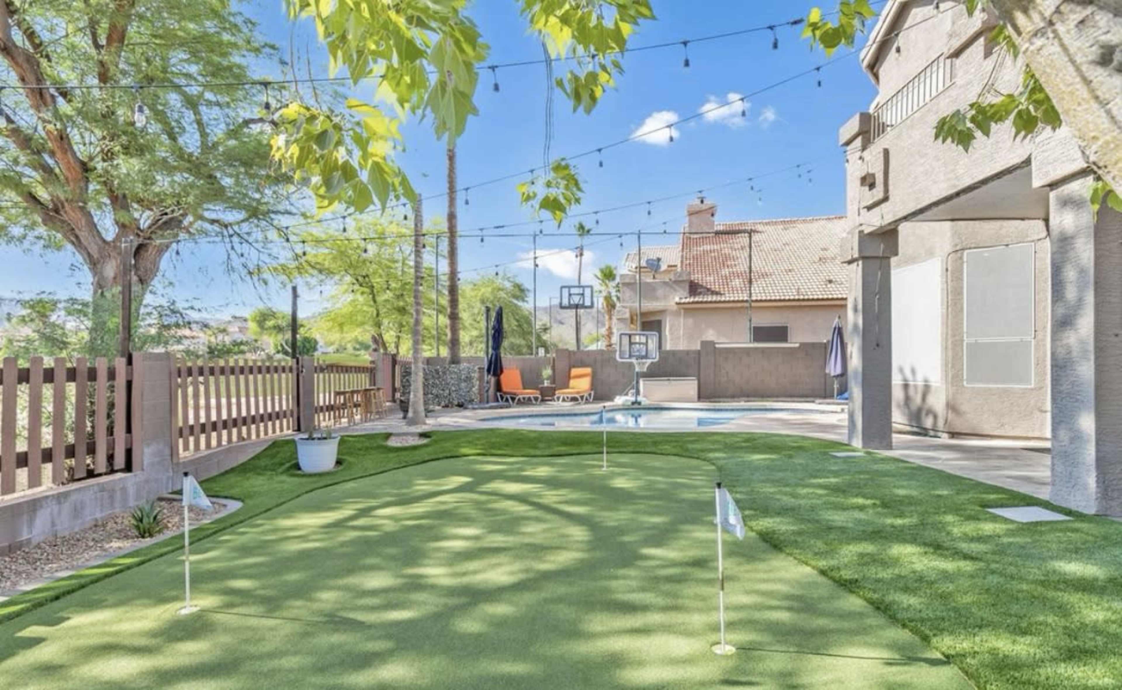 Scenic Backyard Oasis in Gated Golf Course Community, Phoenix, AZ ...
