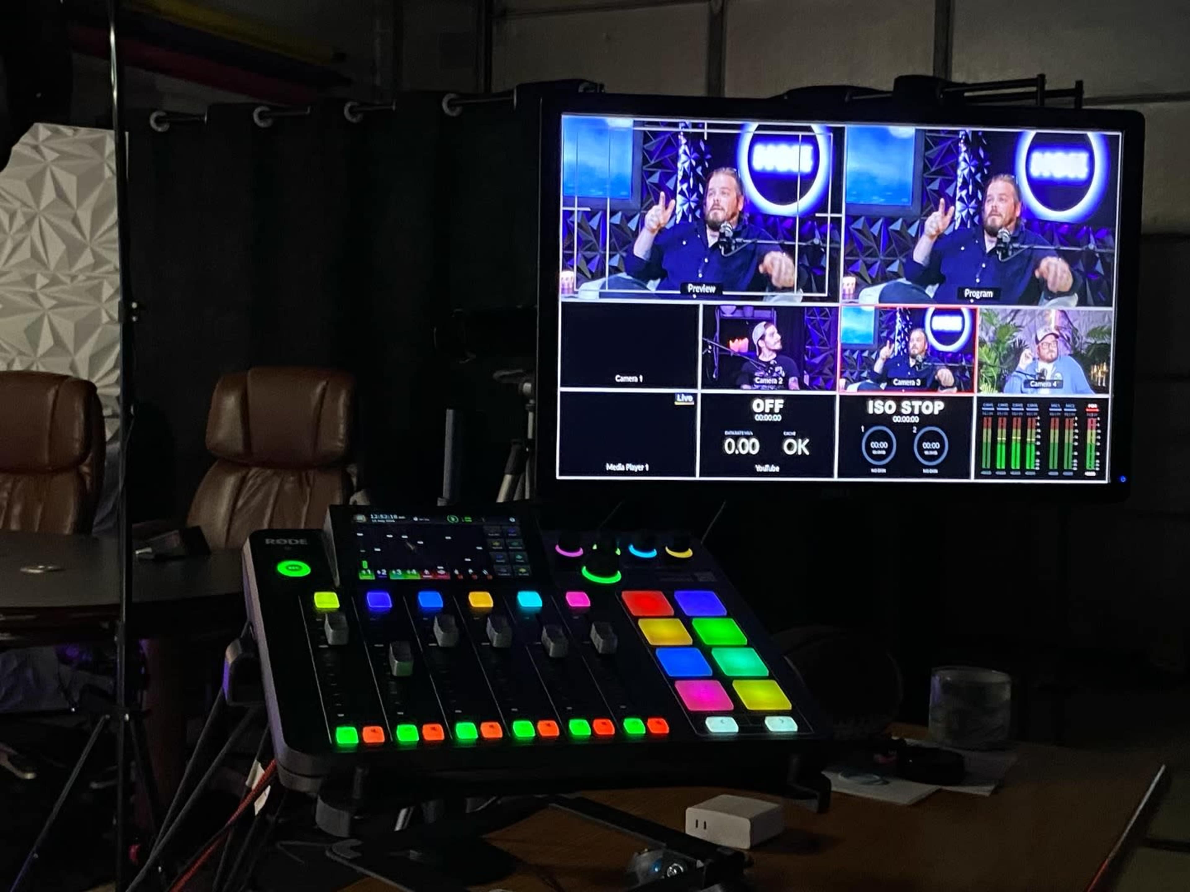 PodLab Studios | Modern Podcast Studio with Professional Equipment and Vibrant Design in Metro ...