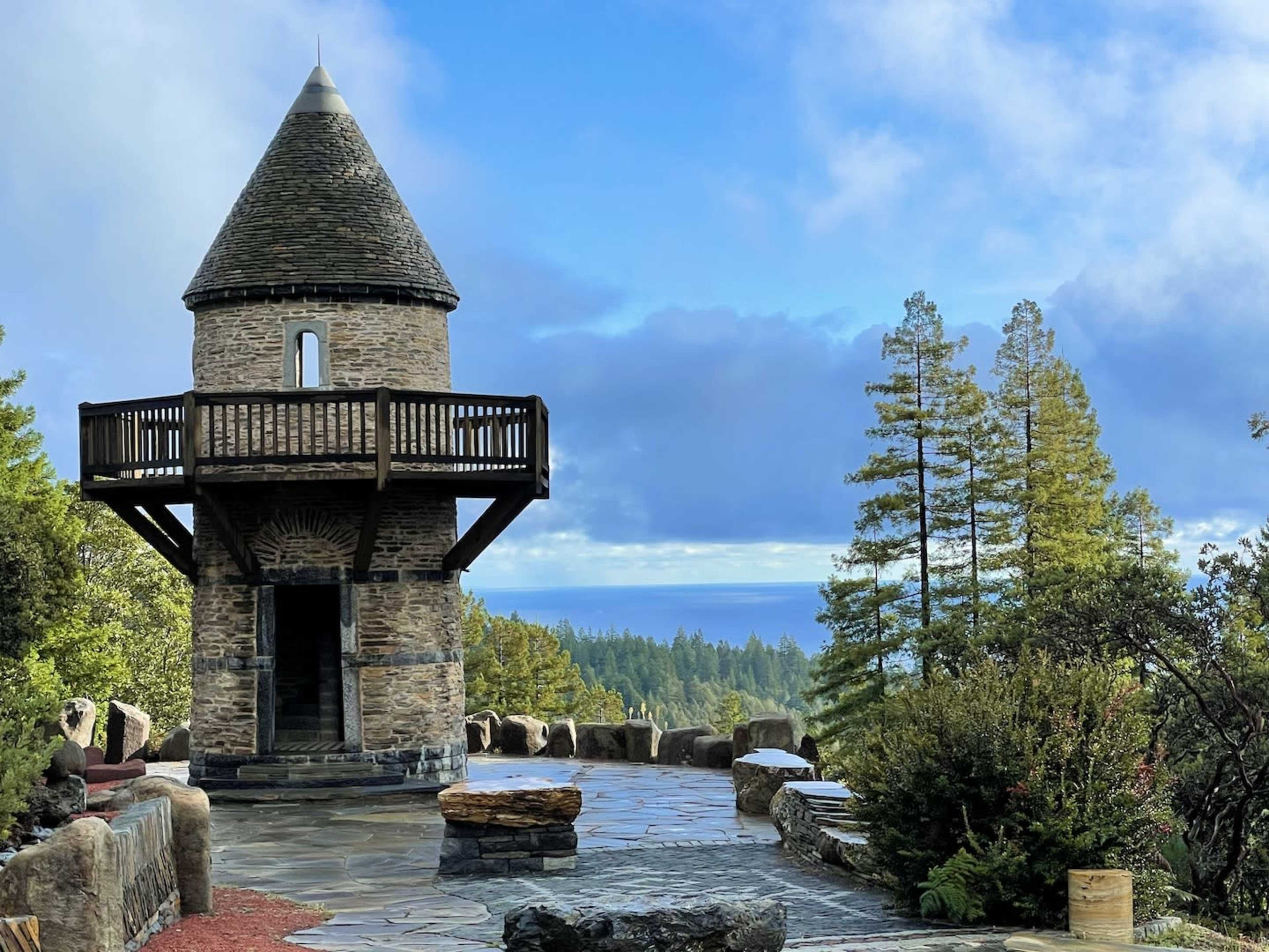 Mendocino Stone Ranch | Stone Art Ranch in the Redwoods with Luxury ...
