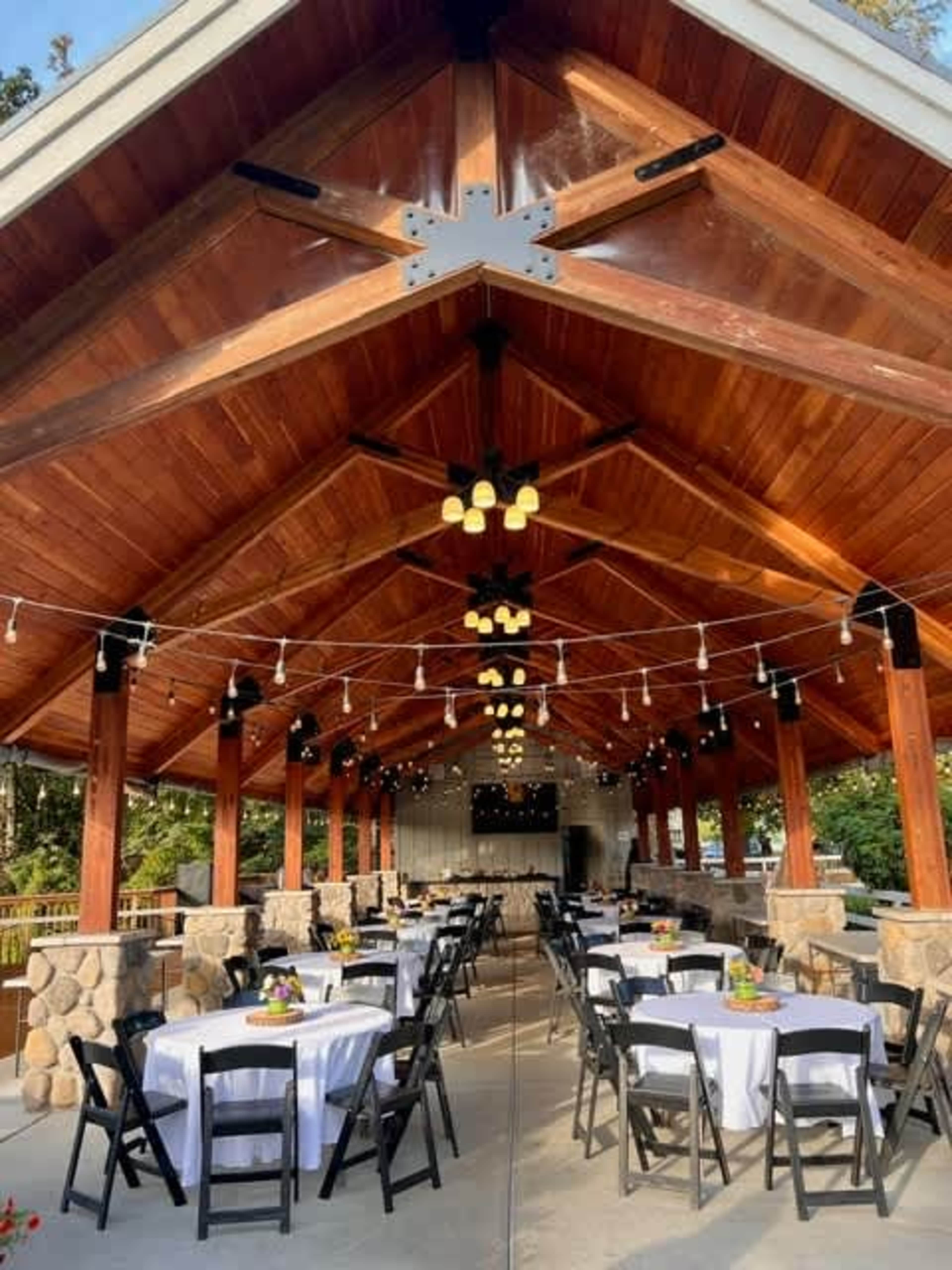 Urban Event Pavilion with a Northwest Theme, Clackamas, OR | Off-Site ...