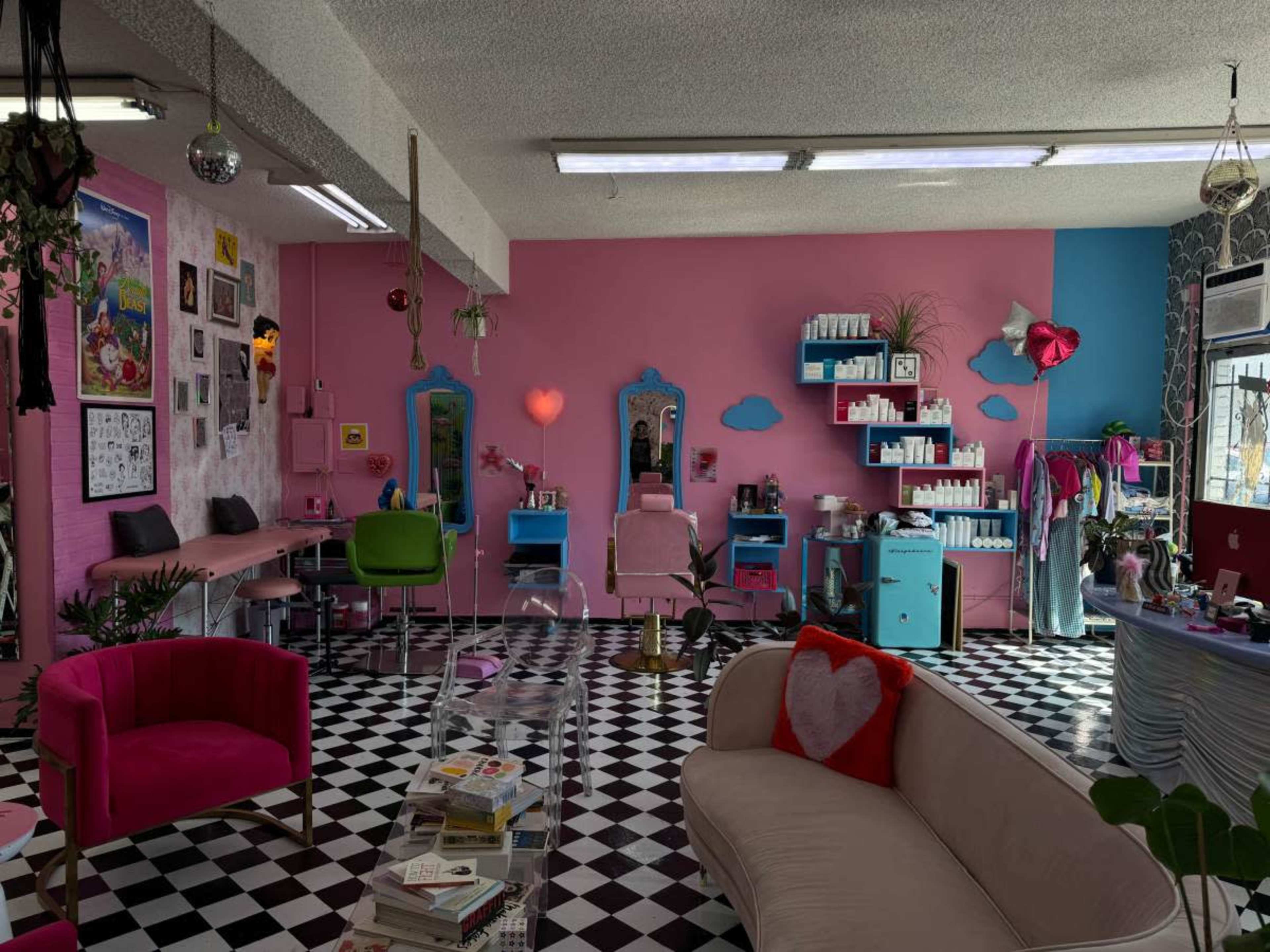 Colorful Y2K dreamy salon, Los Angeles, CA | Event | Peerspace