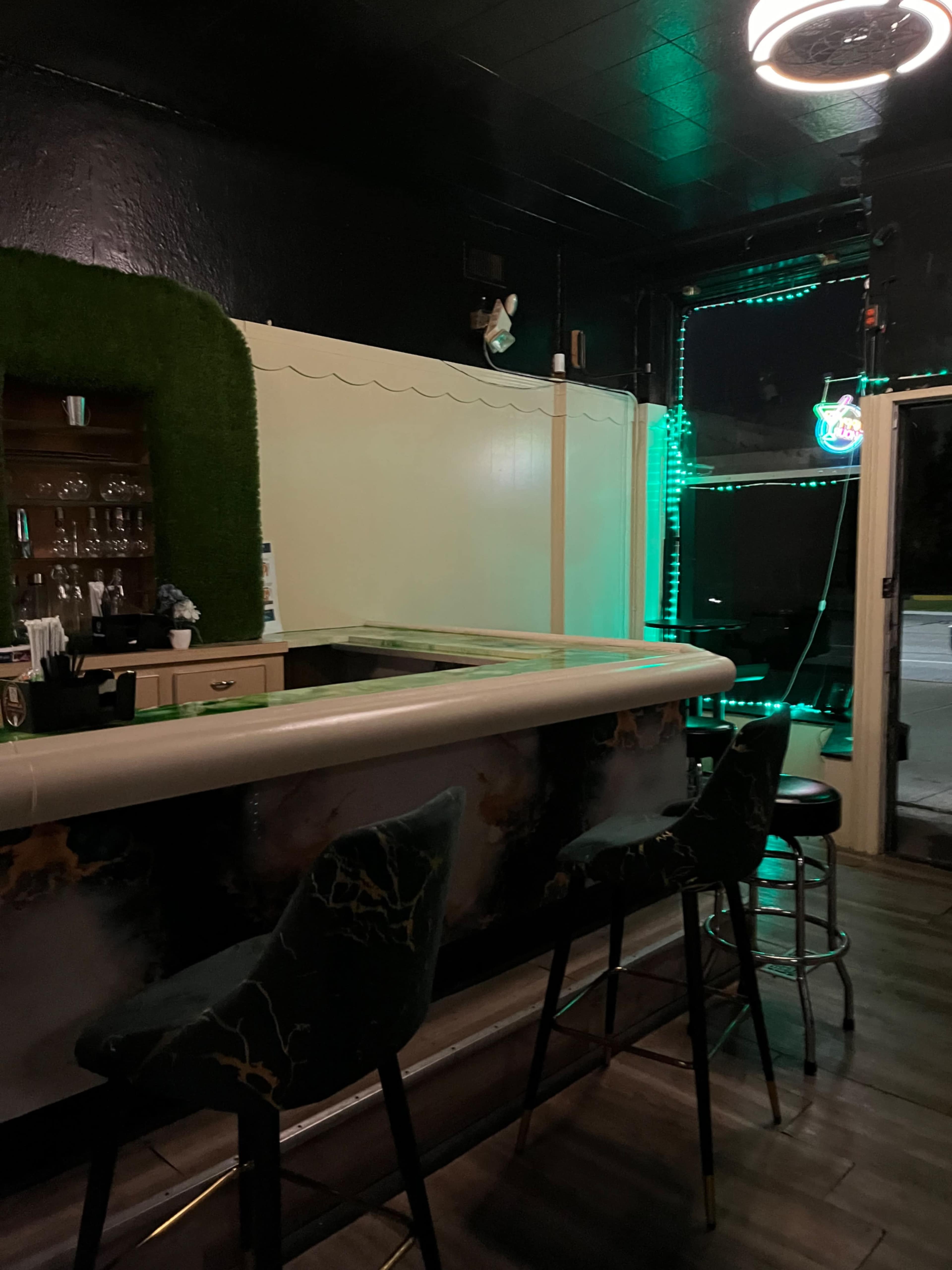 Unique Green forest Lounge, Cleveland, OH | Off-Site | Peerspace