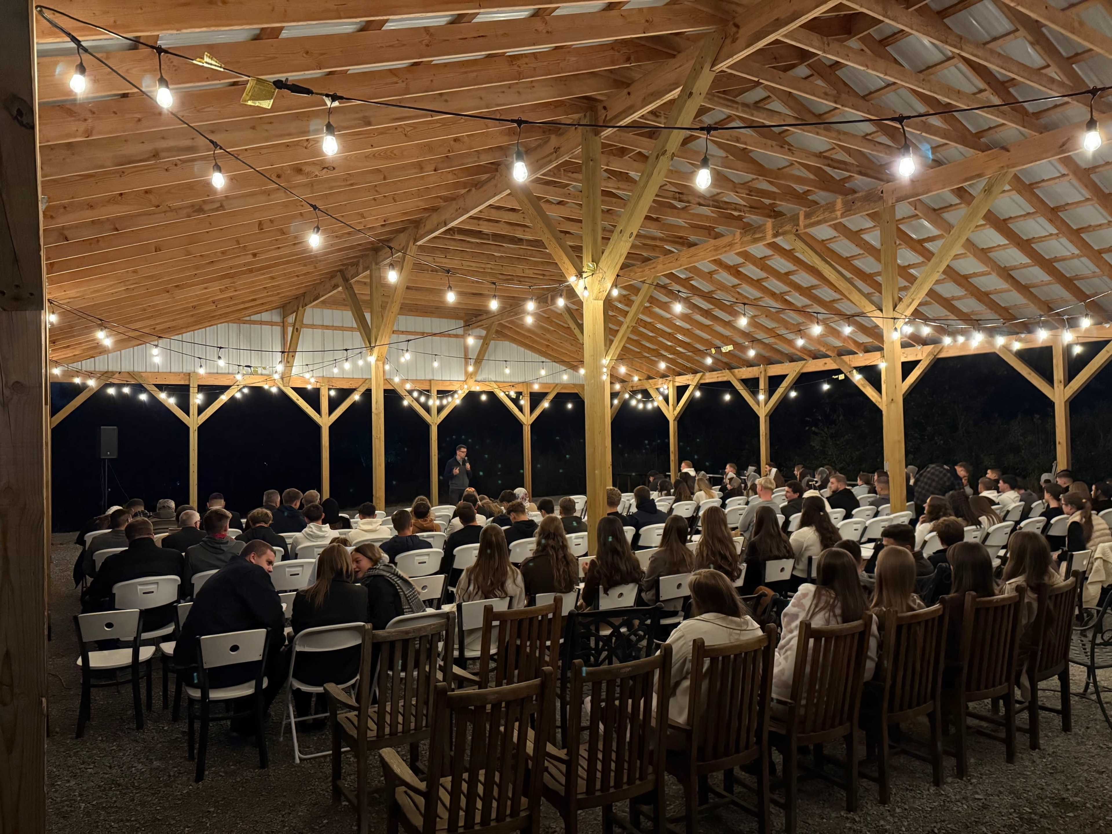 Clearview Farms | Farm pavilion with amazing sun set view ...