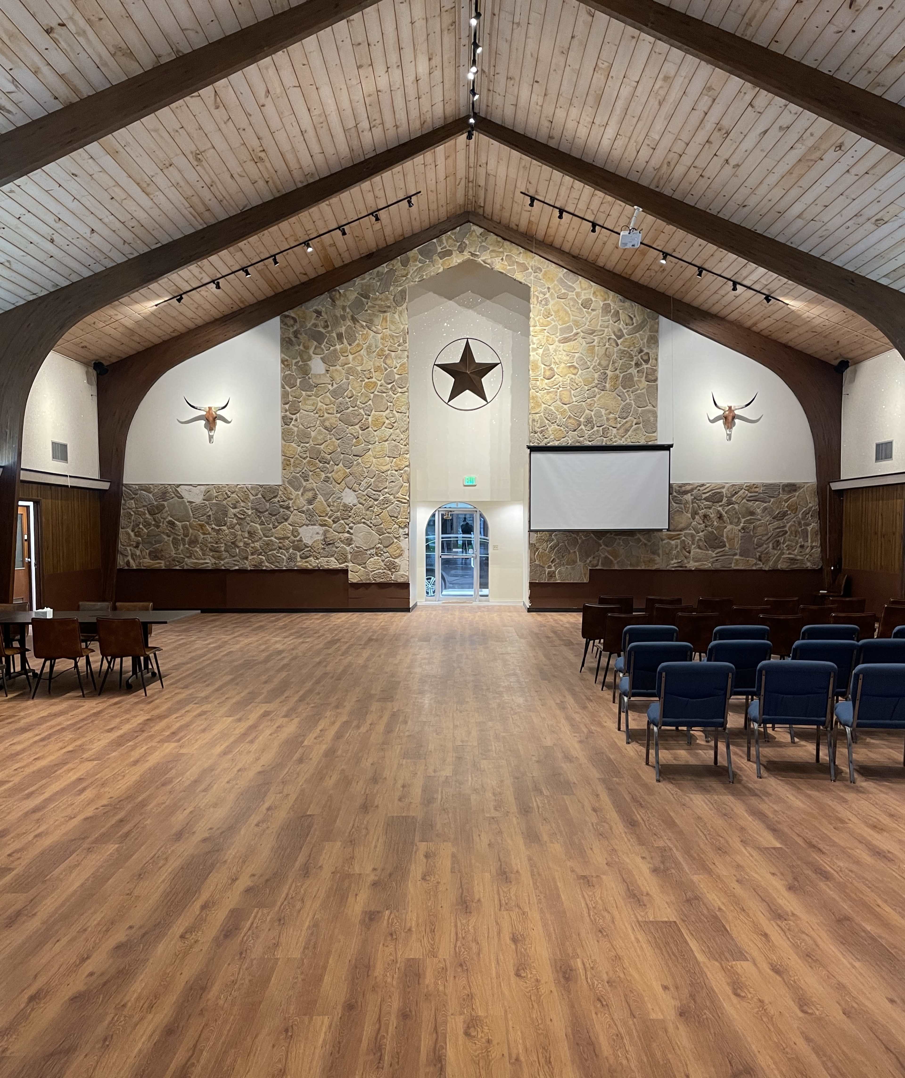 Conference Room inside Rustic, Texas Style Coworking Space, Baytown, TX ...