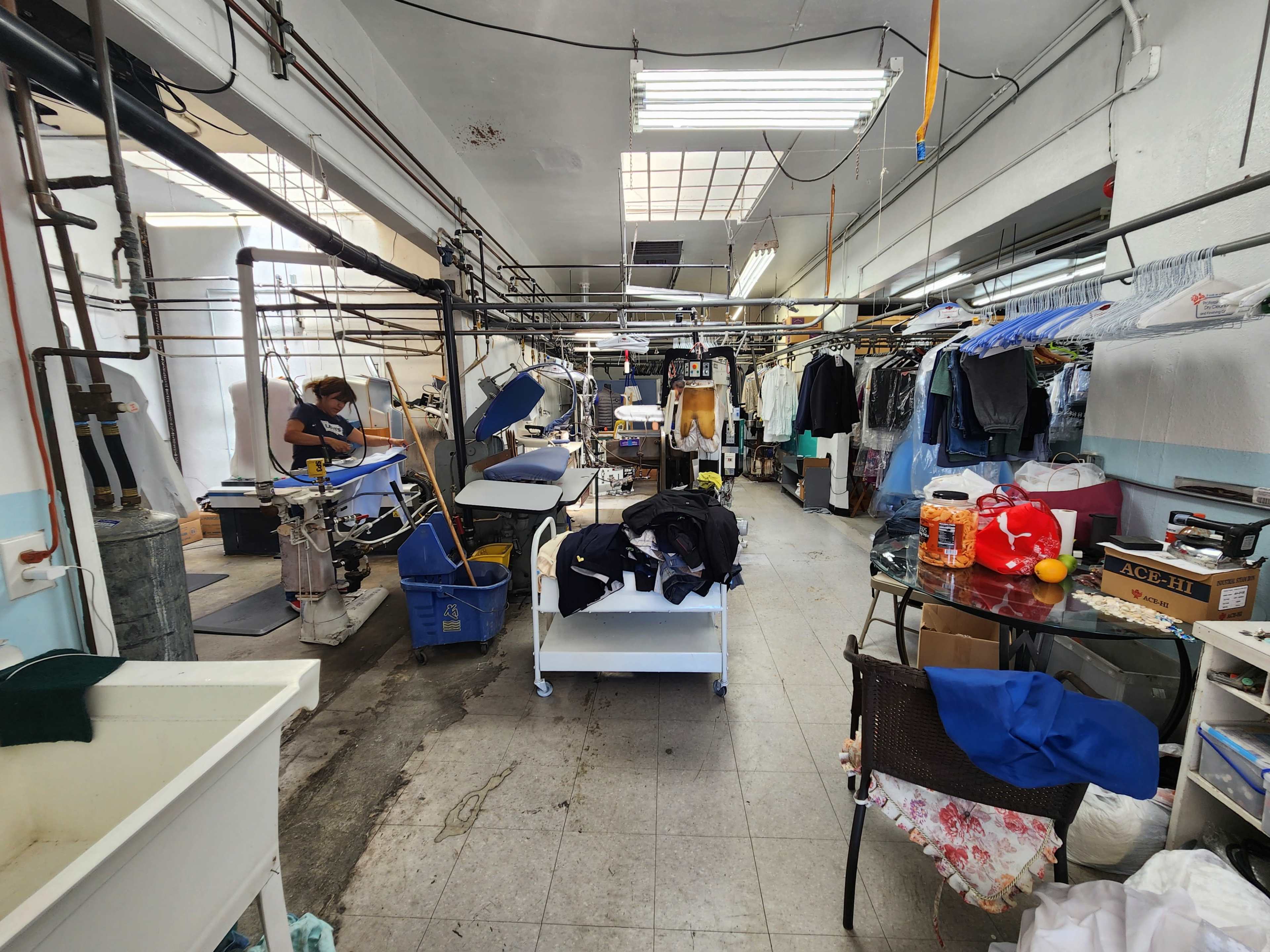 Dry cleaners with all of the equipment, Los Angeles, CA | Production | Peerspace
