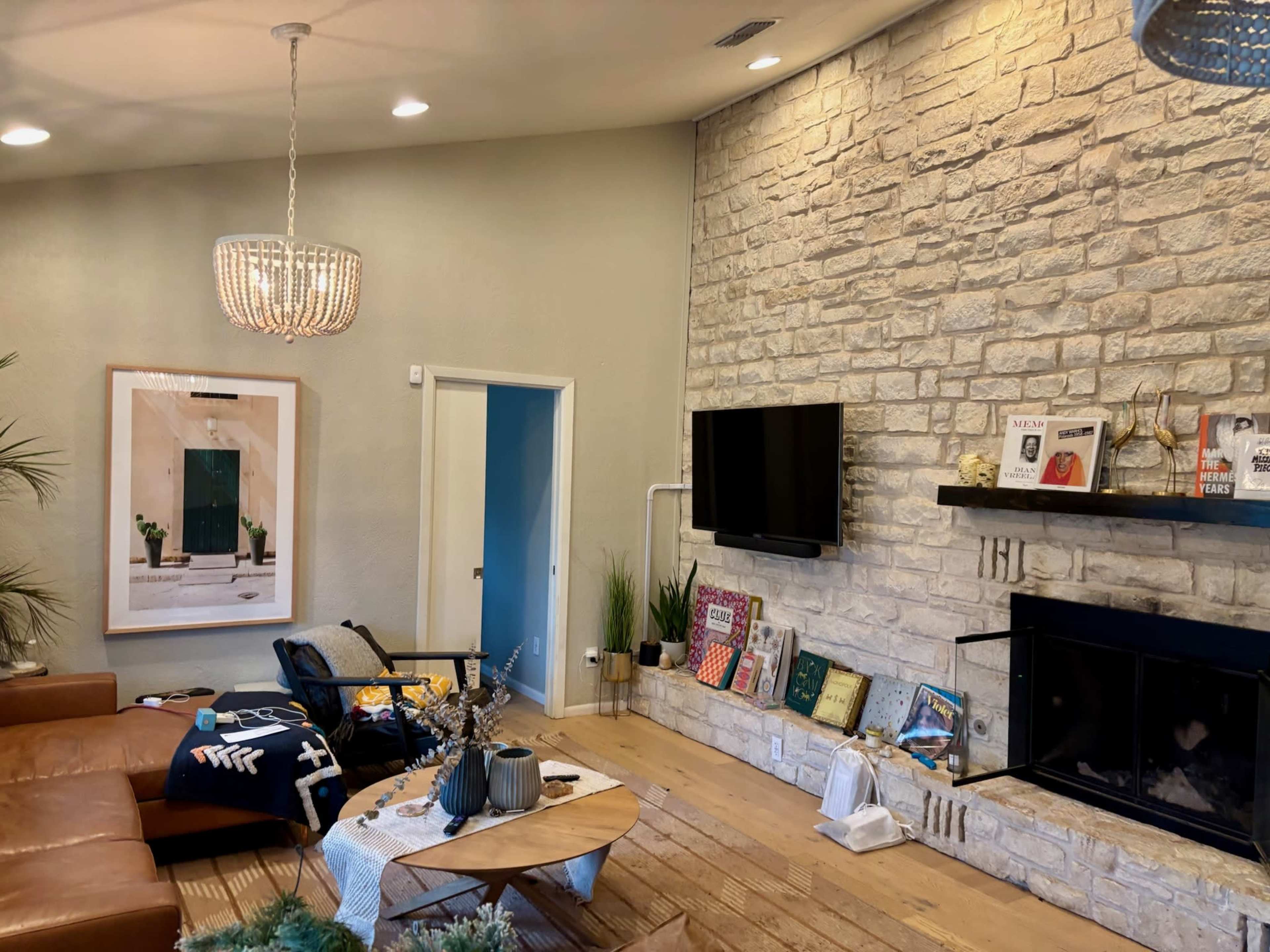 Limestone French Country-Style Home, Corner Lot Family Home - Creek ...