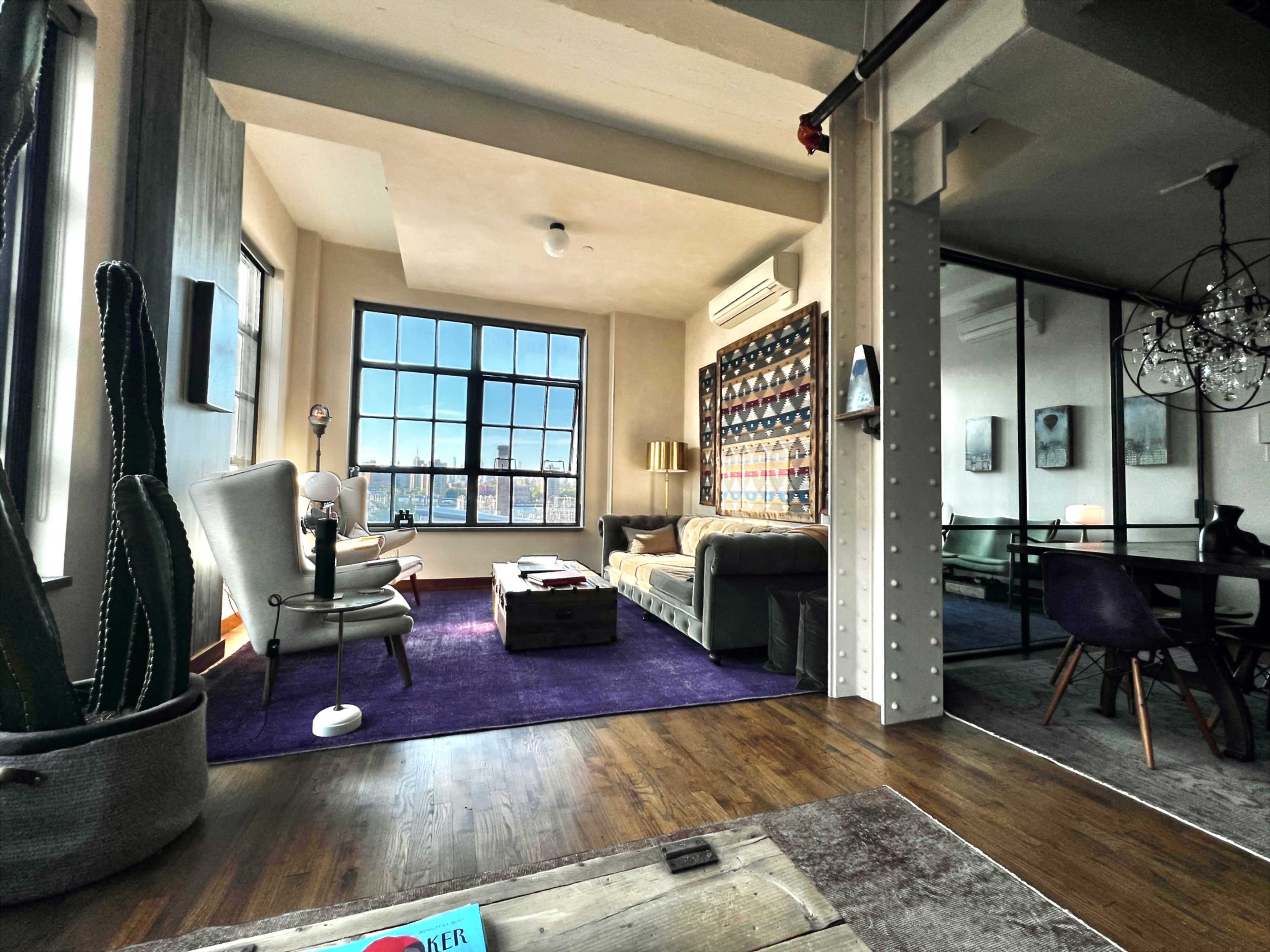 DUMBO Corner Loft, Historic Factory Building, Multiple Vignettes, Large ...