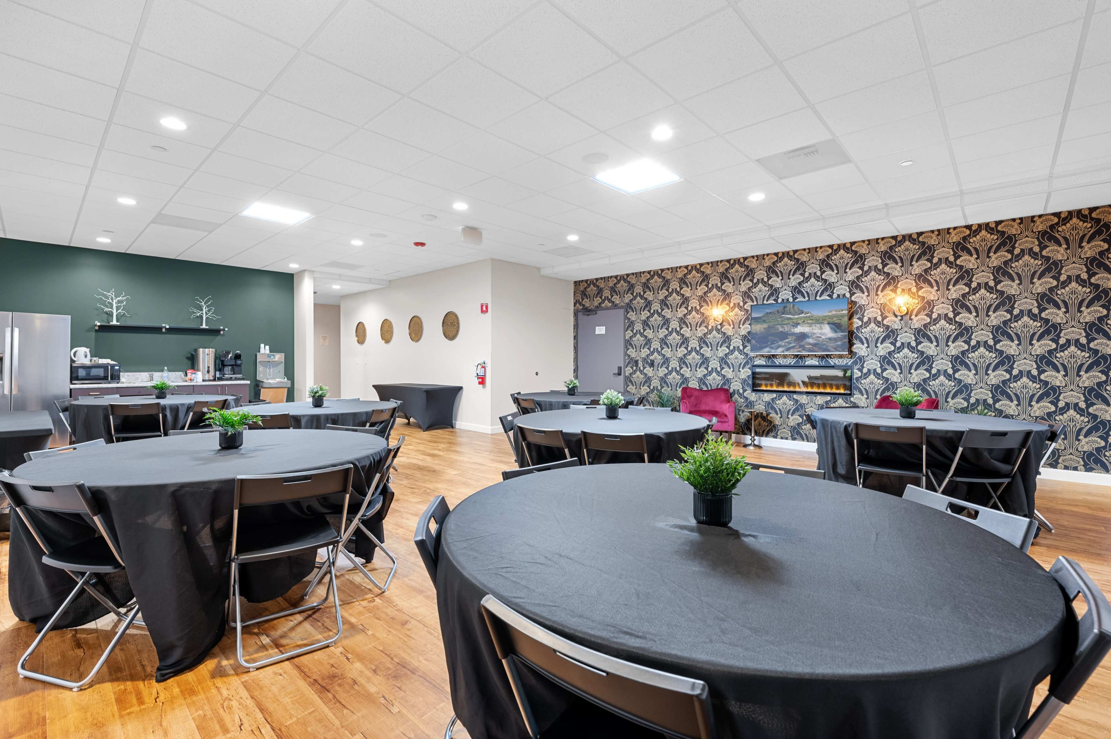 Wide Open Chapel In New Funeral Home - Office & Banquet Room Available ...