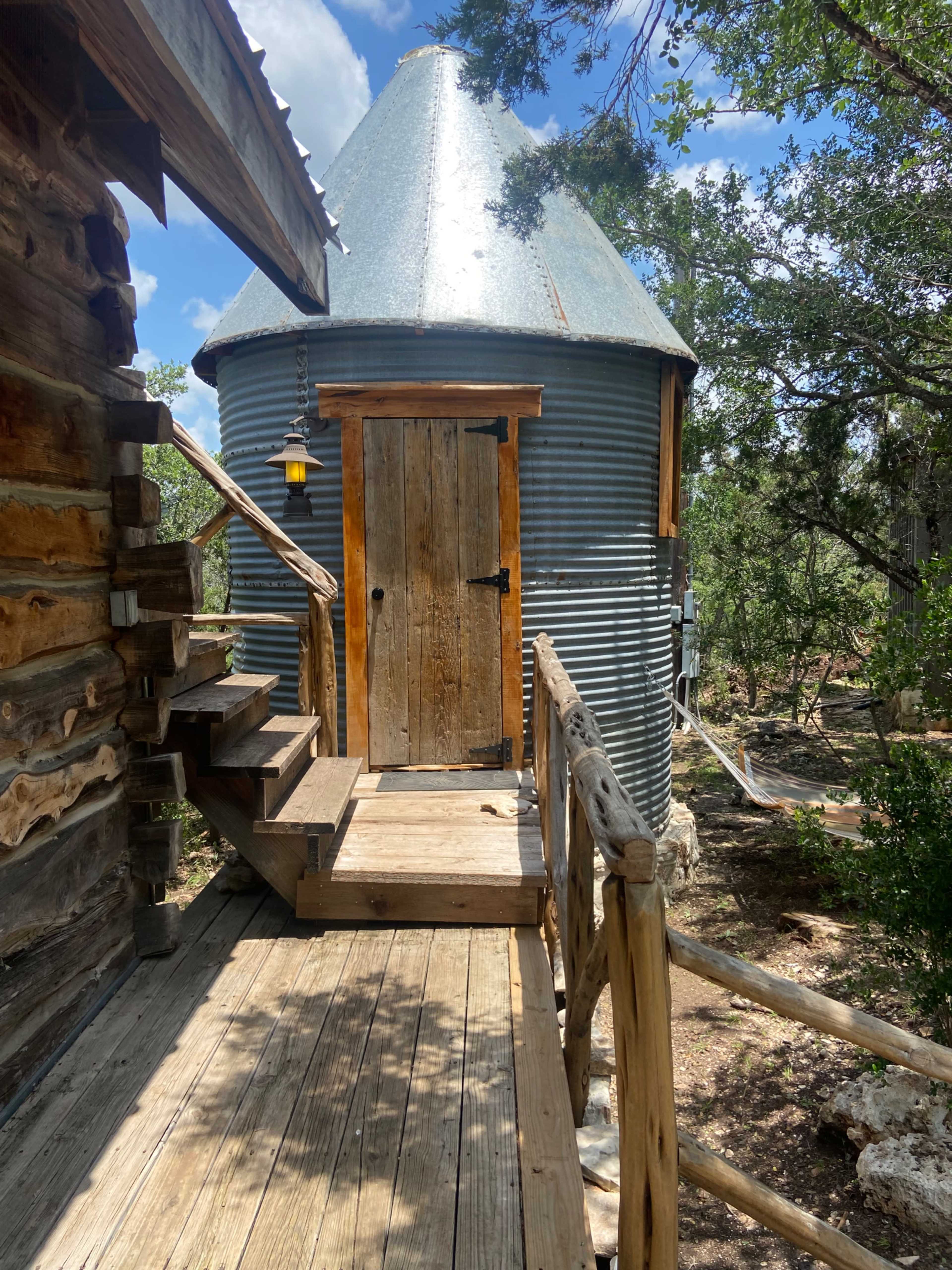 Historic, upscale cabins on 90 acres of Texas Hill Country & along the ...