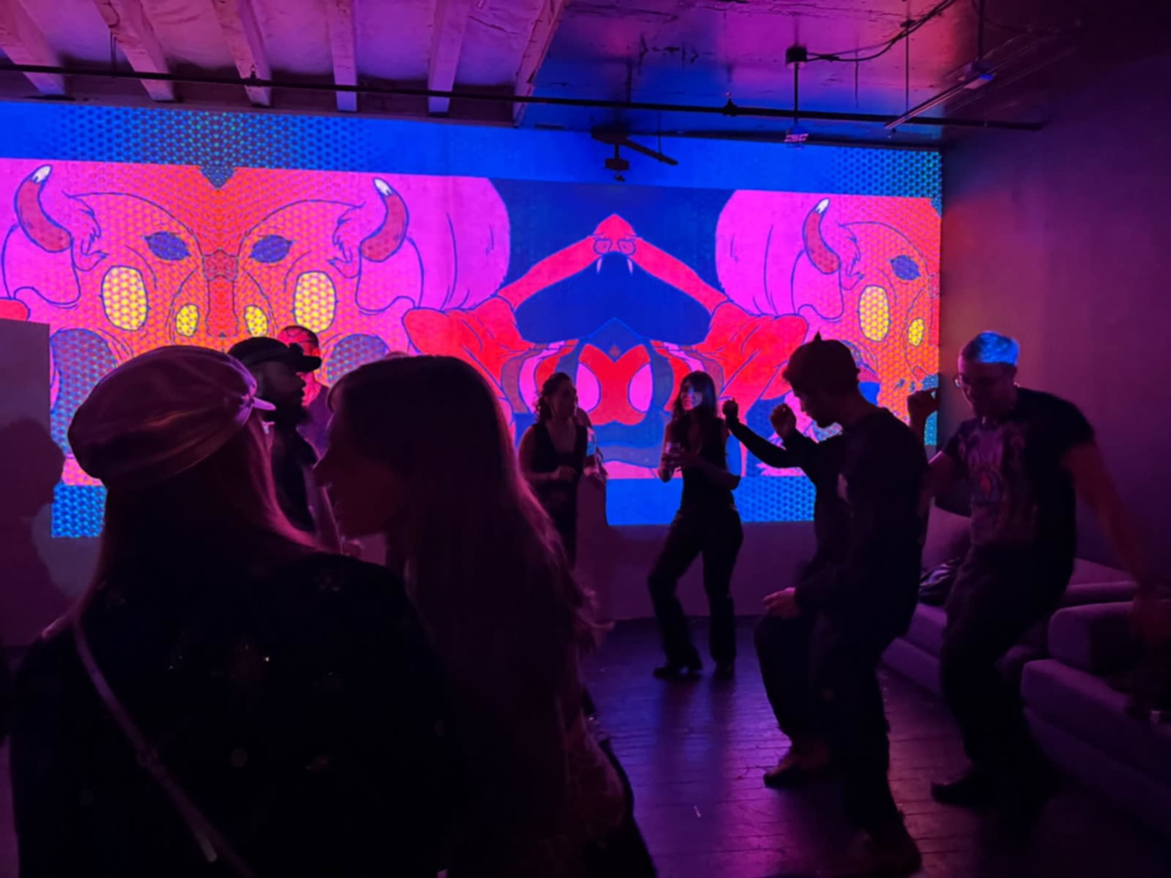 Glitch Gallery | Boston immersive projection space at an underground ...