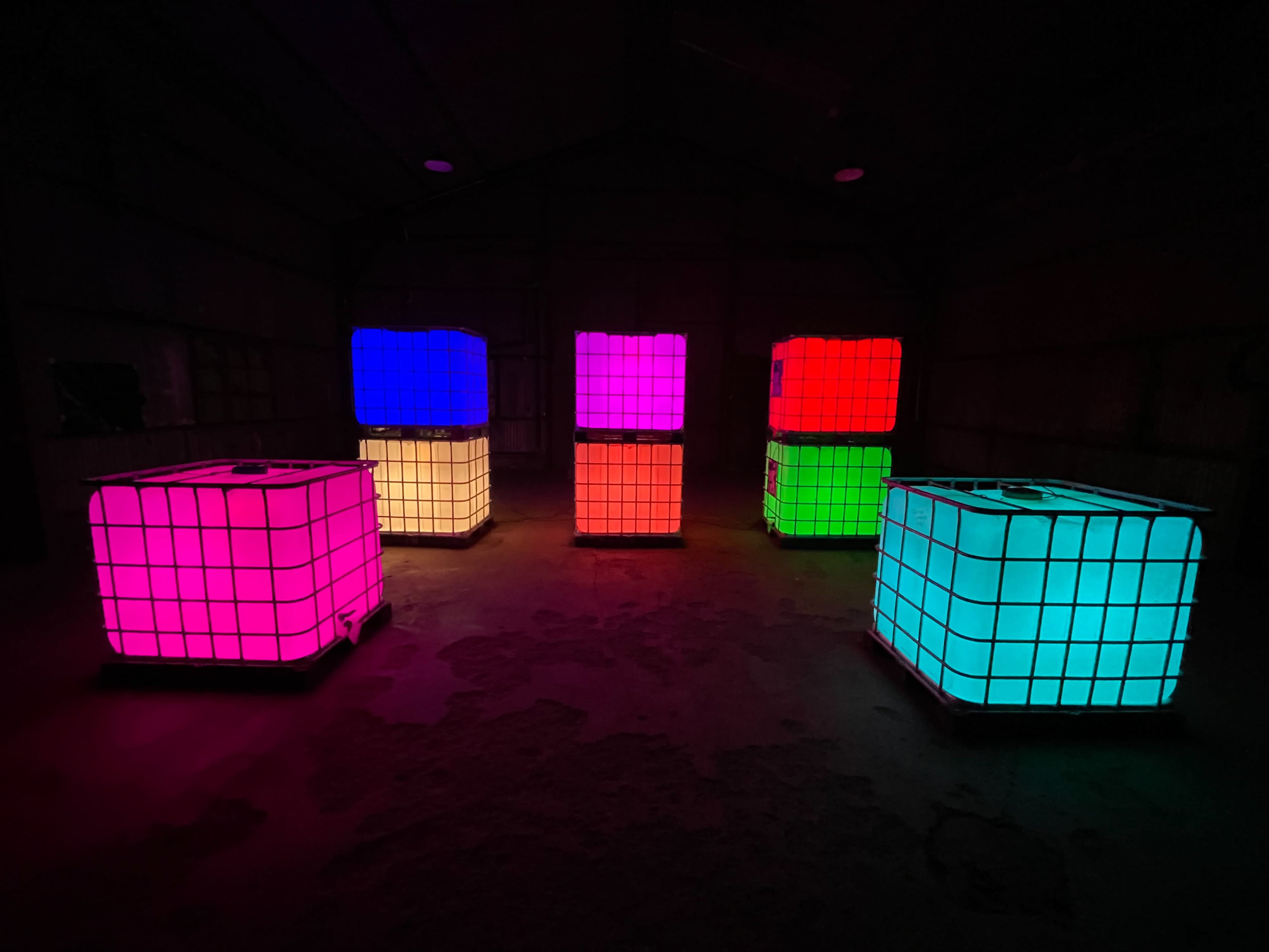STUDIOS 60 | LED Box Set - Versatile Color Changing Crates, Compton, CA ...