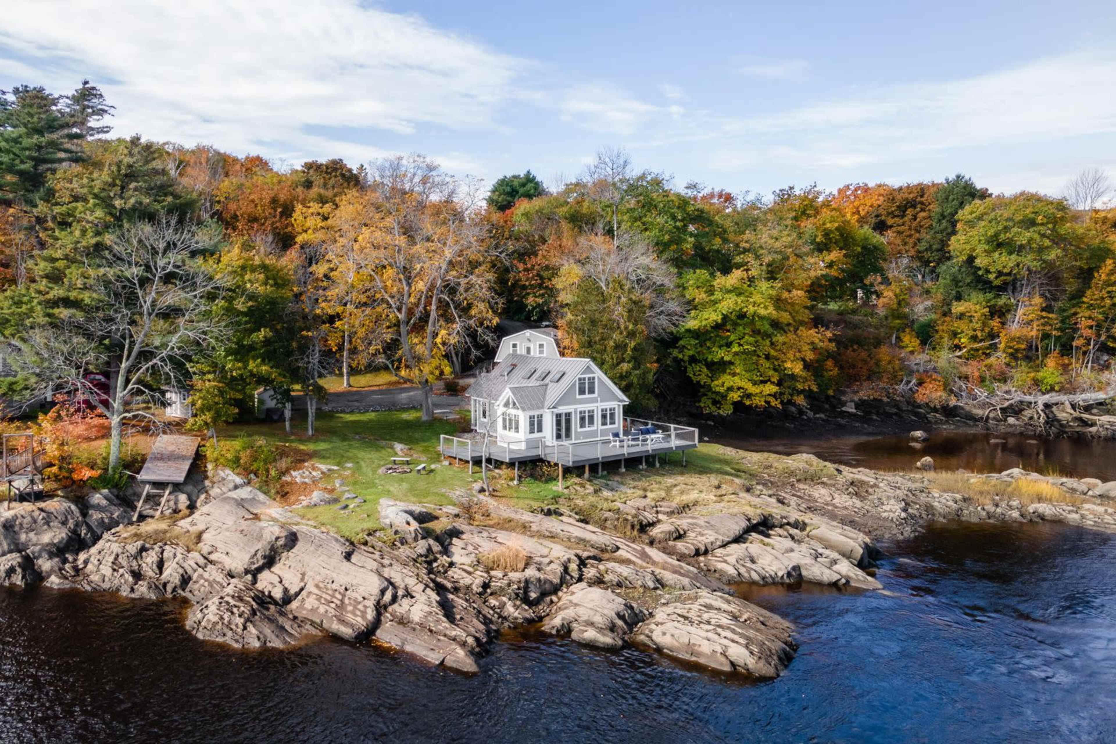 Waterfront Cottage in Quiet, Peaceful Setting, Hampden, ME | Production ...
