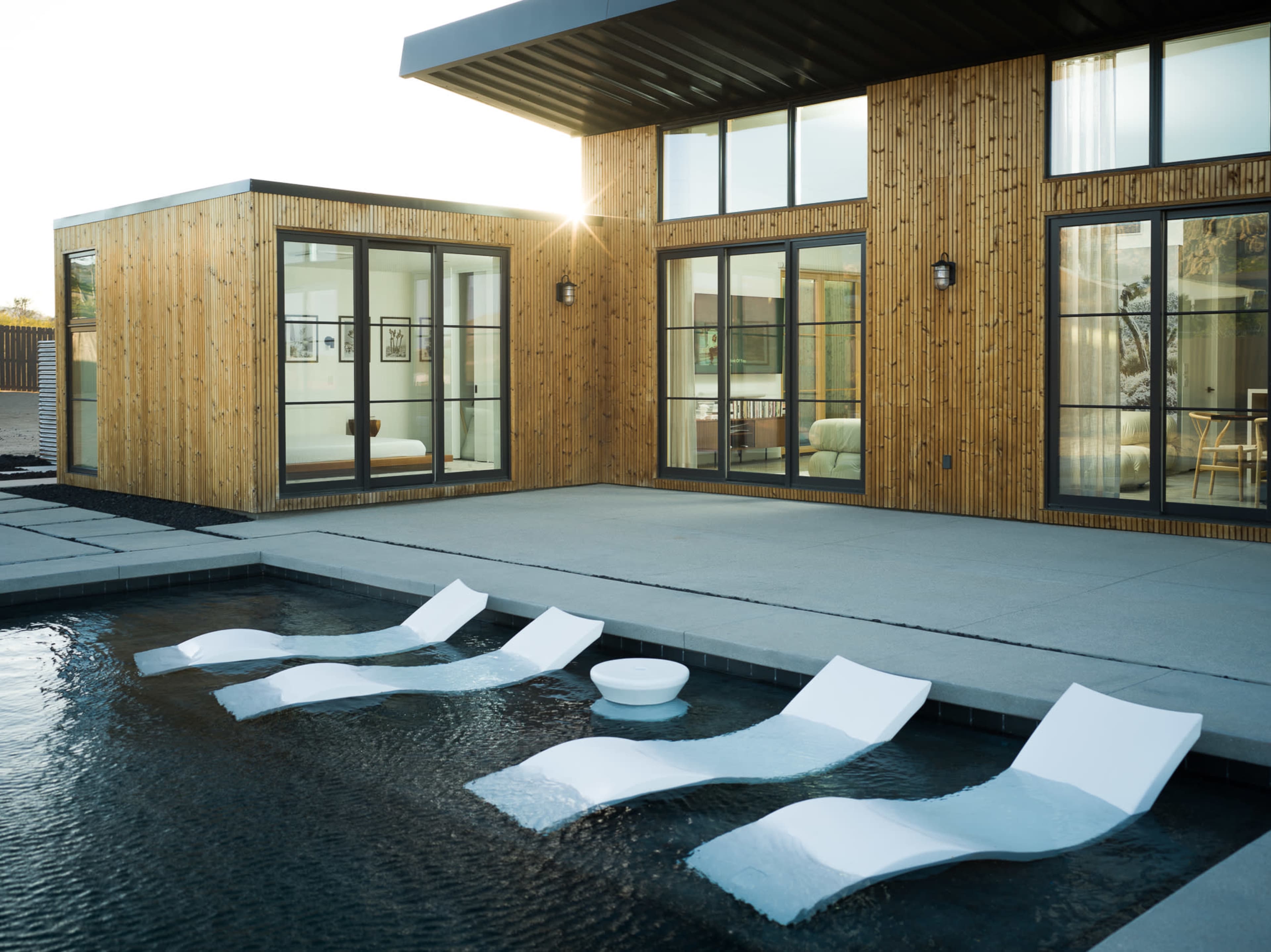 The Lunawood Lux Modern Scandanavia-Inspired Designer Home, Joshua Tree ...