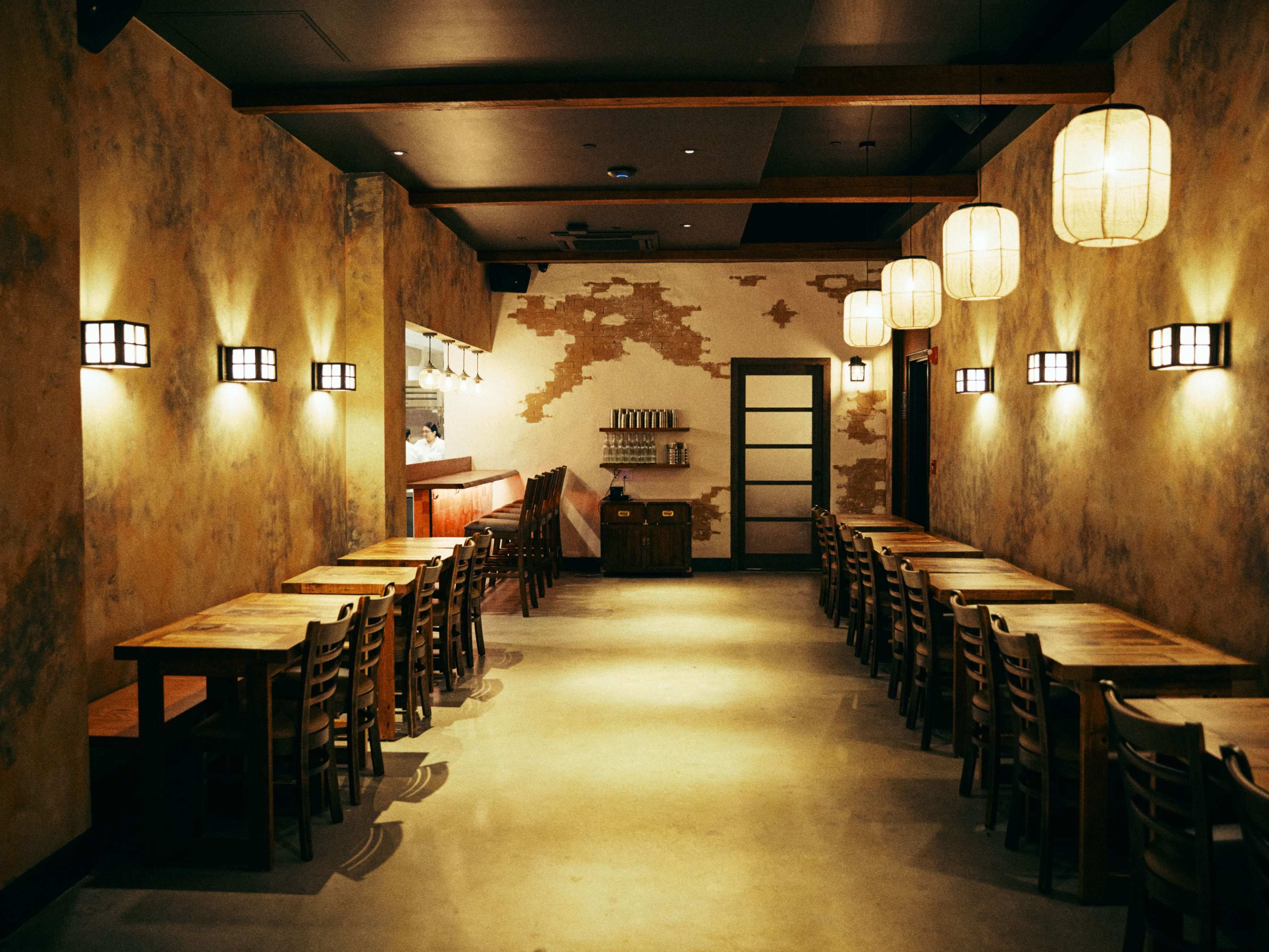 Golden Hof - Korean Bar & Grill | A spacious, bi-level restaurant with Korean aesthetic, warm ...