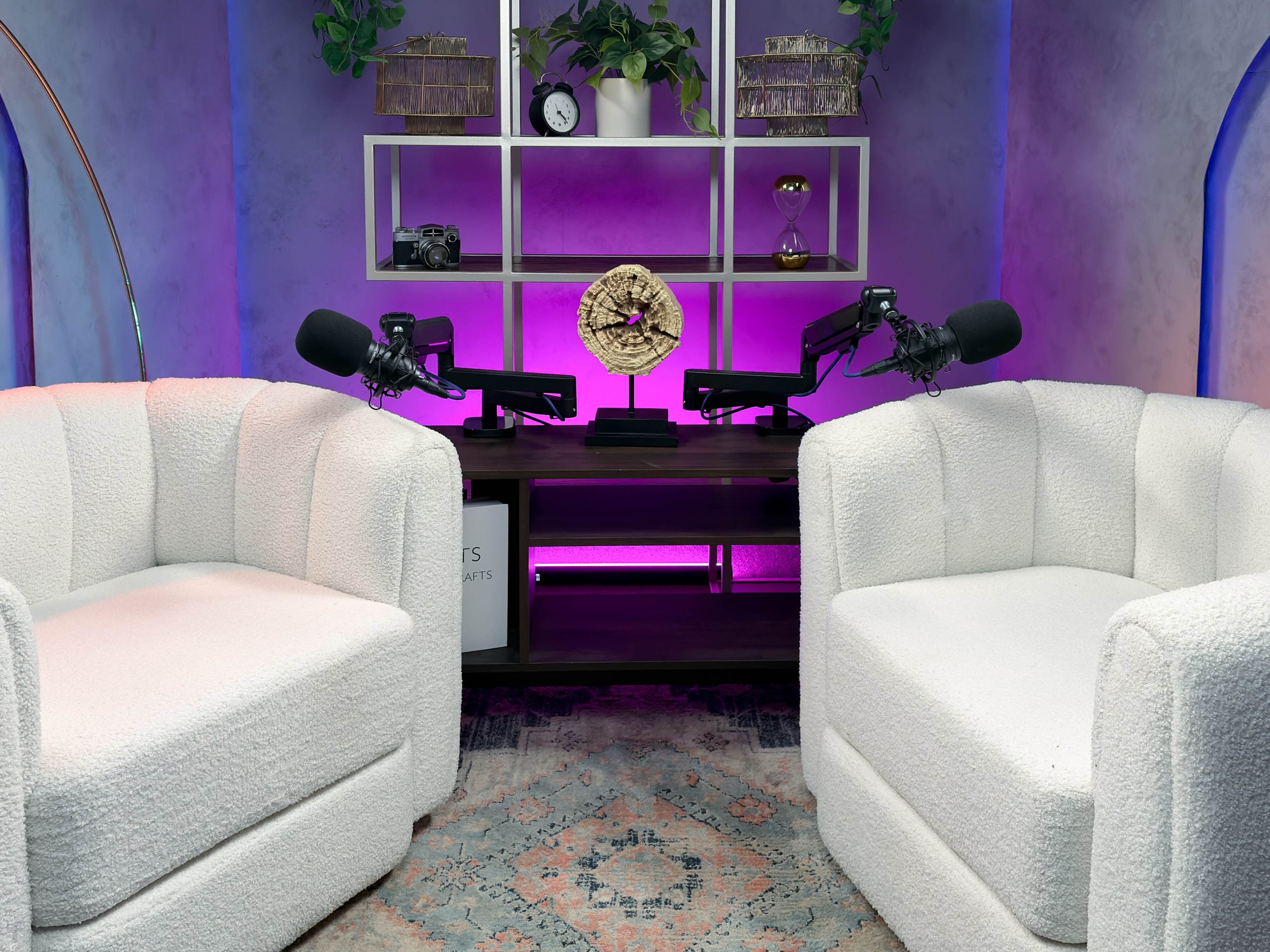 Open Set Studios | 2 Person Podcast Studio #2, San Antonio, TX | Production | Peerspace