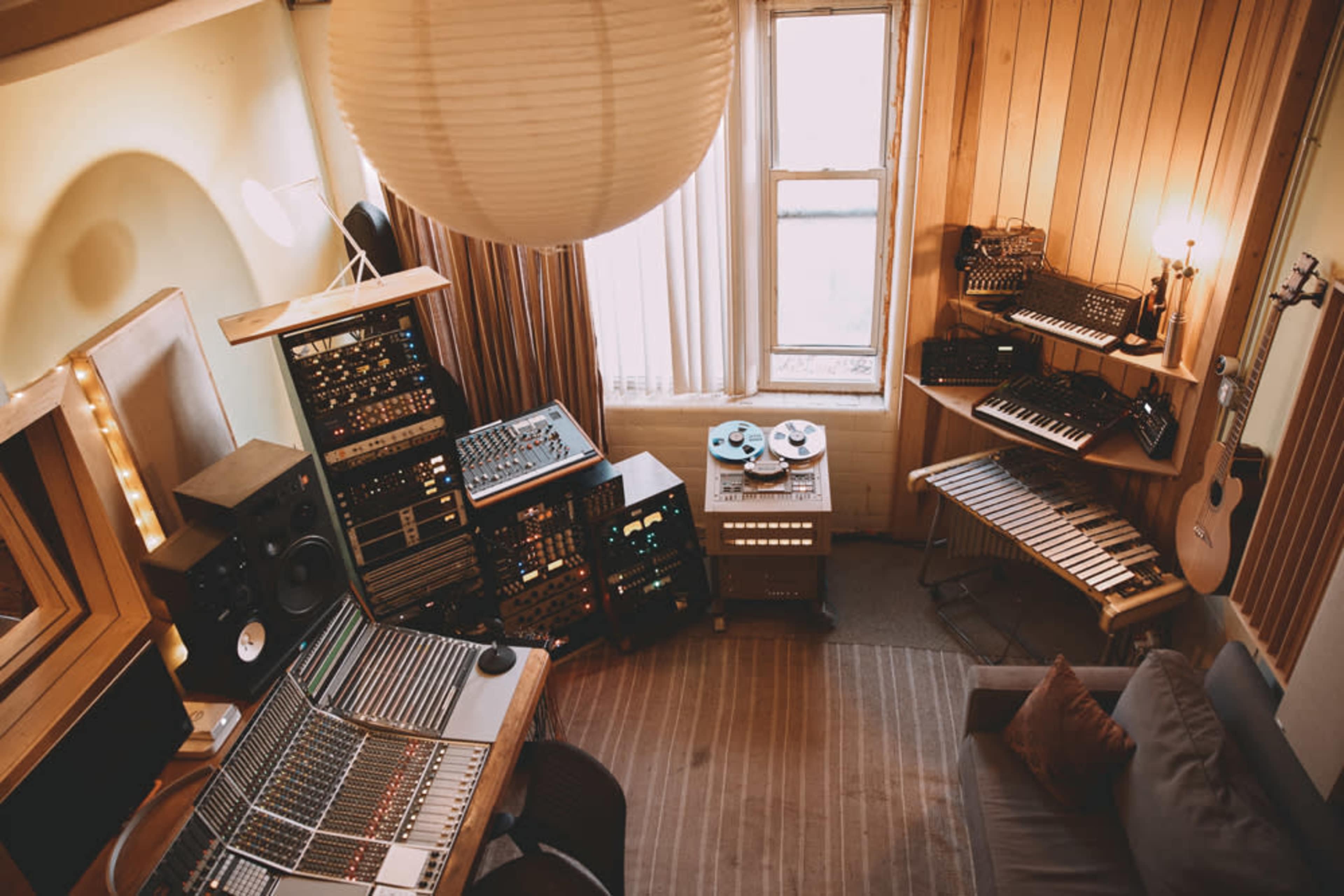 Full-fledged recording studio with spacious loft for music or non-music ...