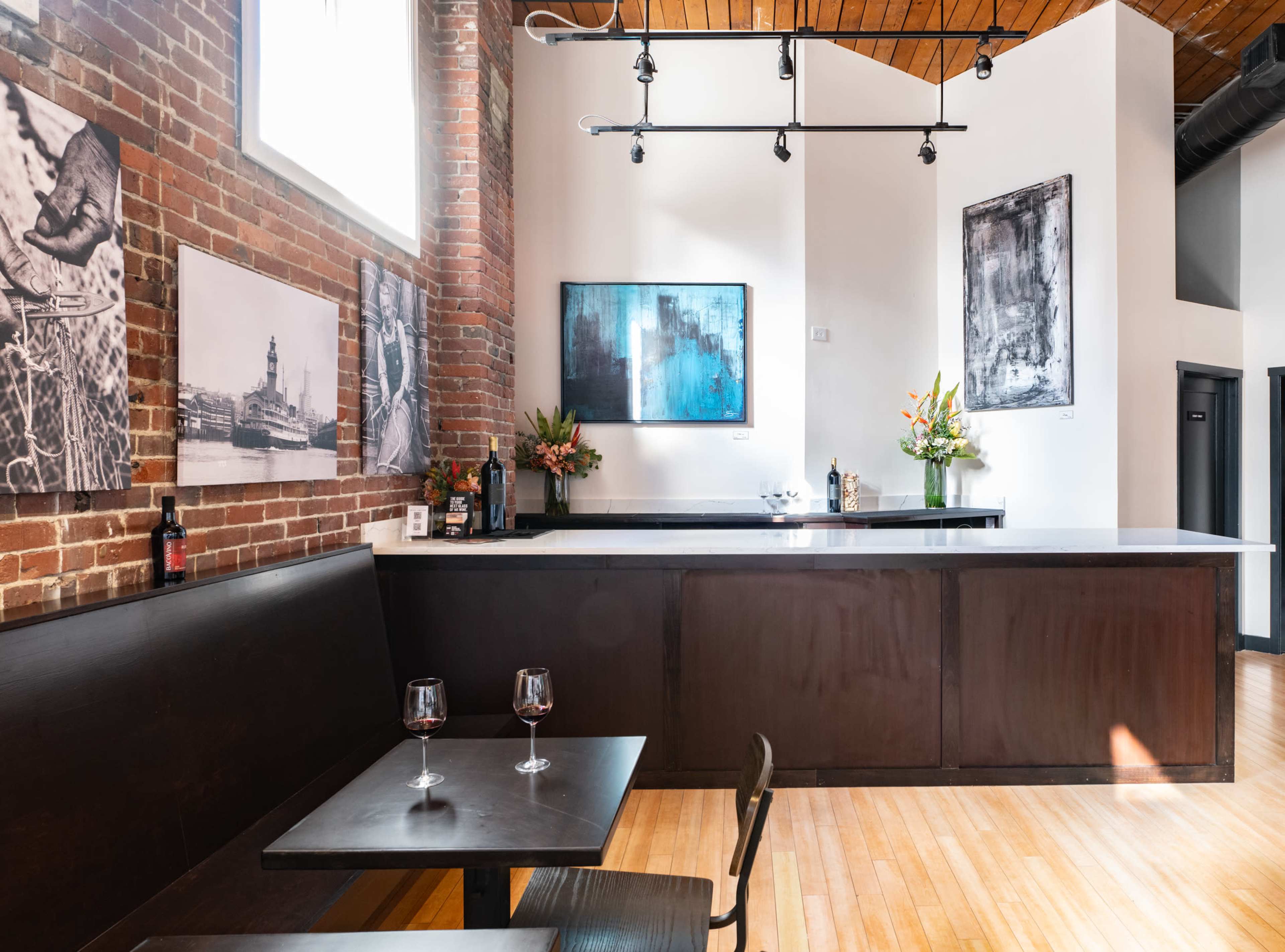 Bacovino Winery | Waterfront Tasting Room-Downtown Industrial-Chic ...